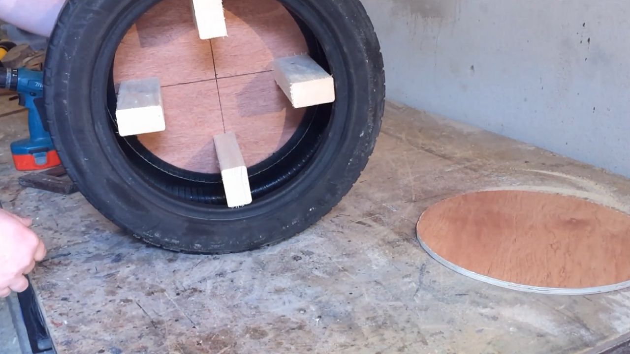 Old Car Tyre Stool : 13 Steps (with Pictures) - Instructables