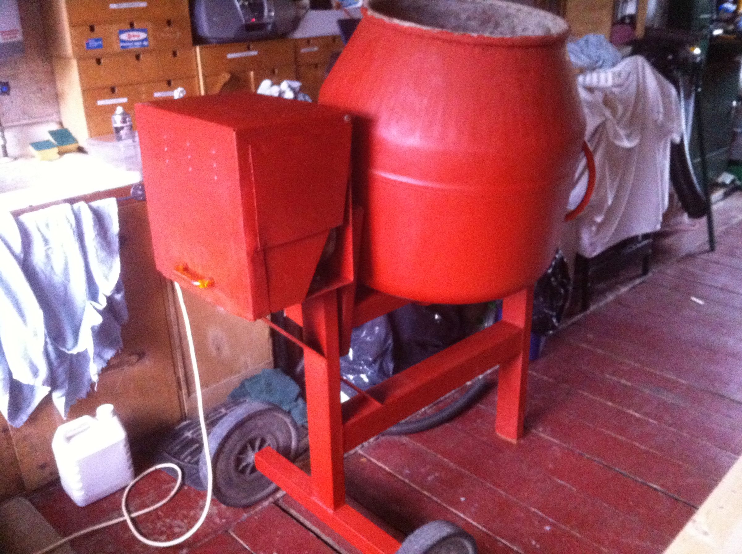 Belle Maxi 140 Concrete Mixer Overhaul : 4 Steps - Instructables
