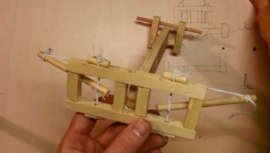 How to Make a Model Roman Ballista (Torsion Powered) : 9 Steps ...