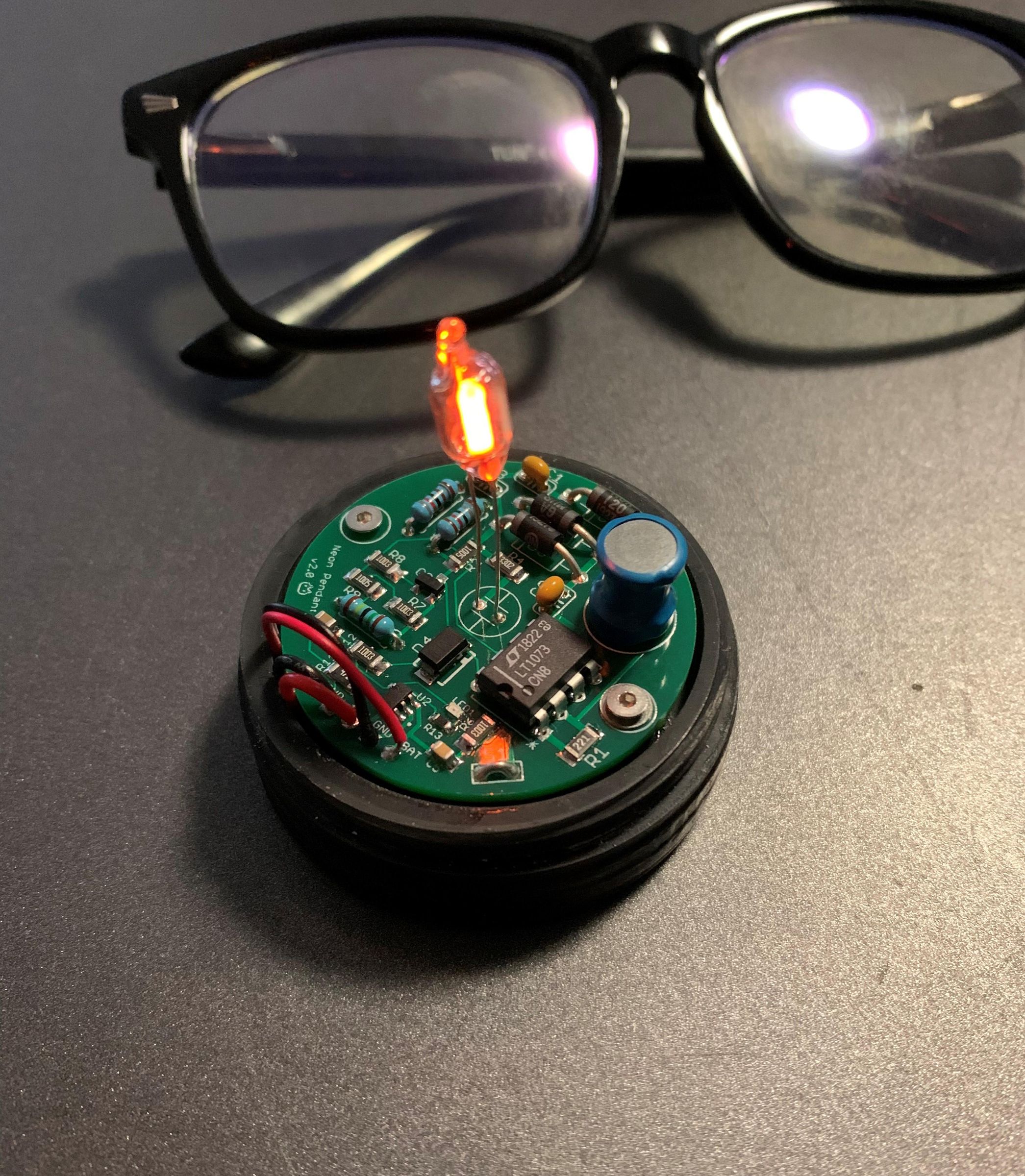Neon Lamp Tea Light : 14 Steps (with Pictures) - Instructables