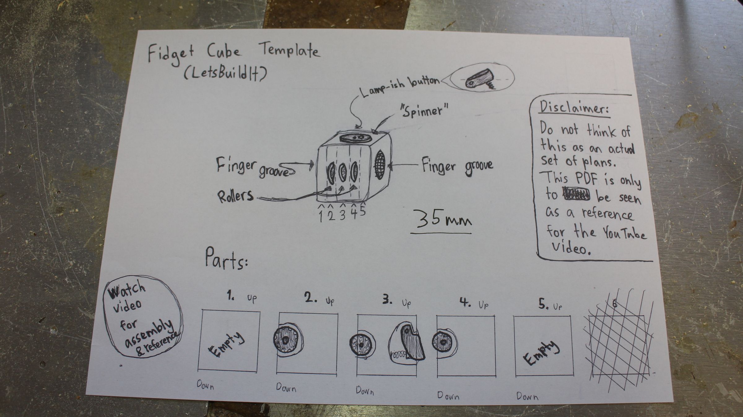 Wooden Fidget Cube : 12 Steps (with Pictures) - Instructables