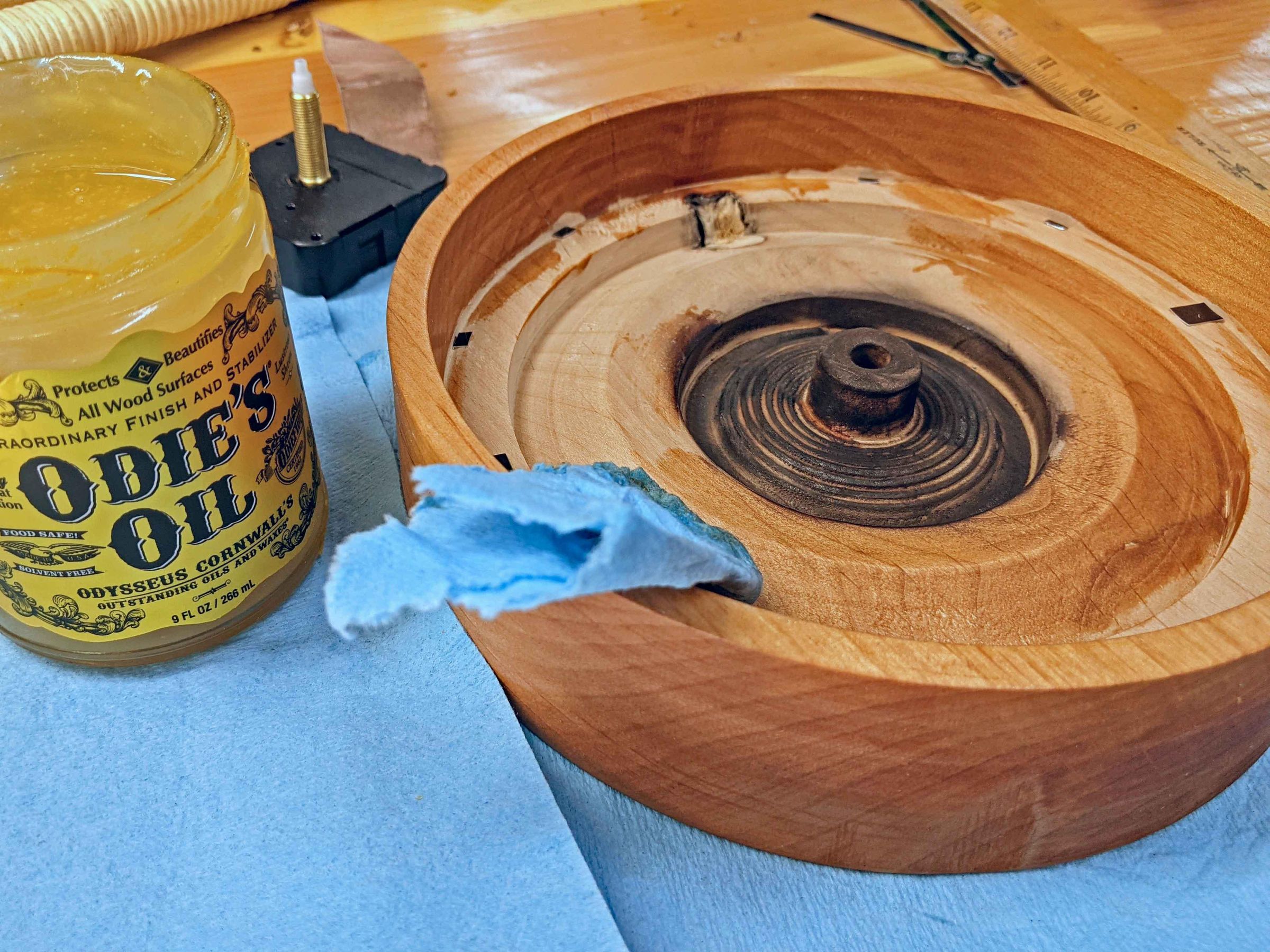 Solid Wood Turned Clock [Working!] : 25 Steps (with Pictures ...
