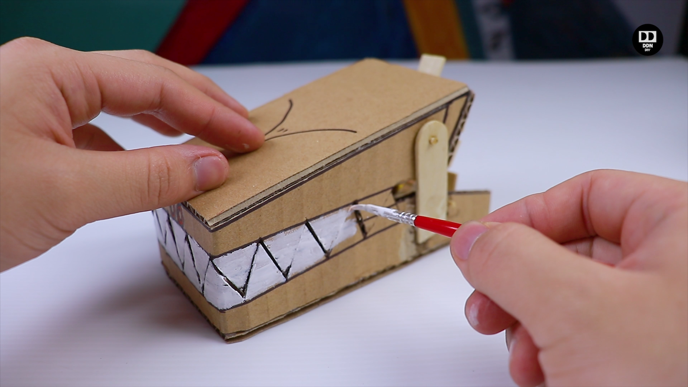 Make Simple Mouse Traps Toys From Cardboard : 10 Steps (with Pictures ...