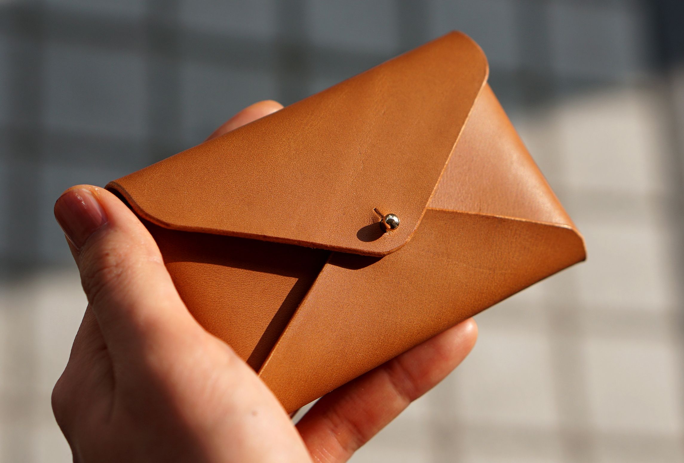 A Simple Leather Card Case : 7 Steps (with Pictures) - Instructables