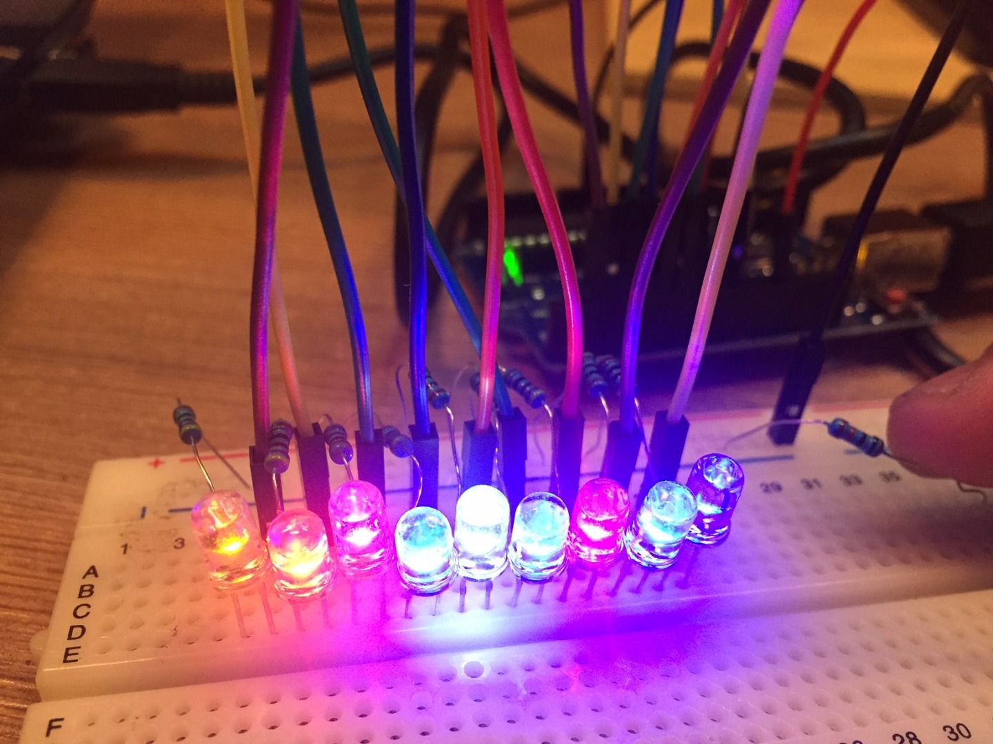 Arduino LED Rocker Game! : 4 Steps (with Pictures) - Instructables