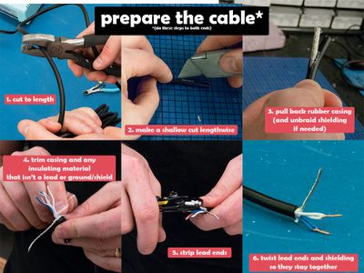 How to Make an XLR (microphone) Cable. : 10 Steps (with Pictures ...