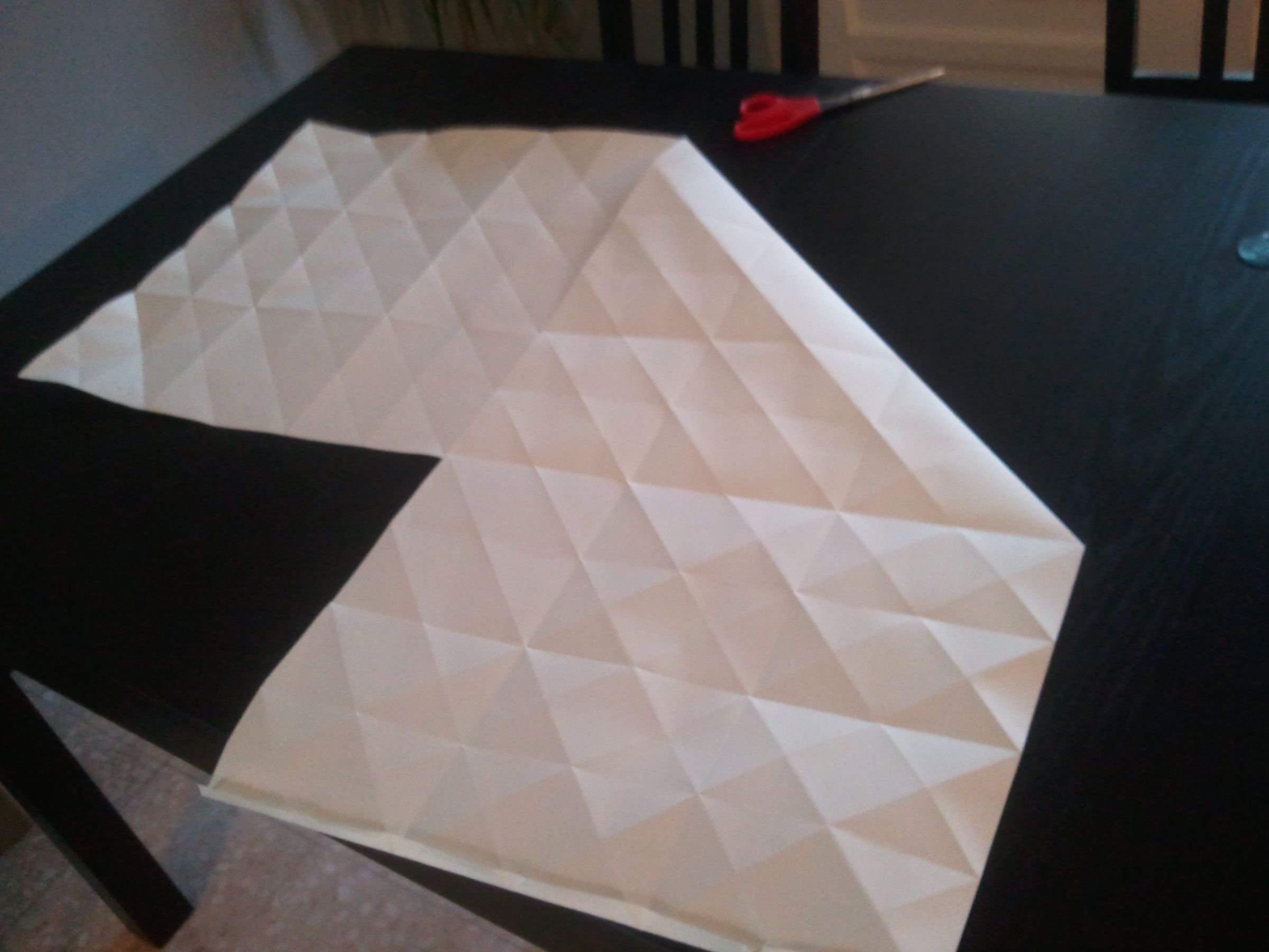Origami Suspension Lamp : 8 Steps (with Pictures) - Instructables