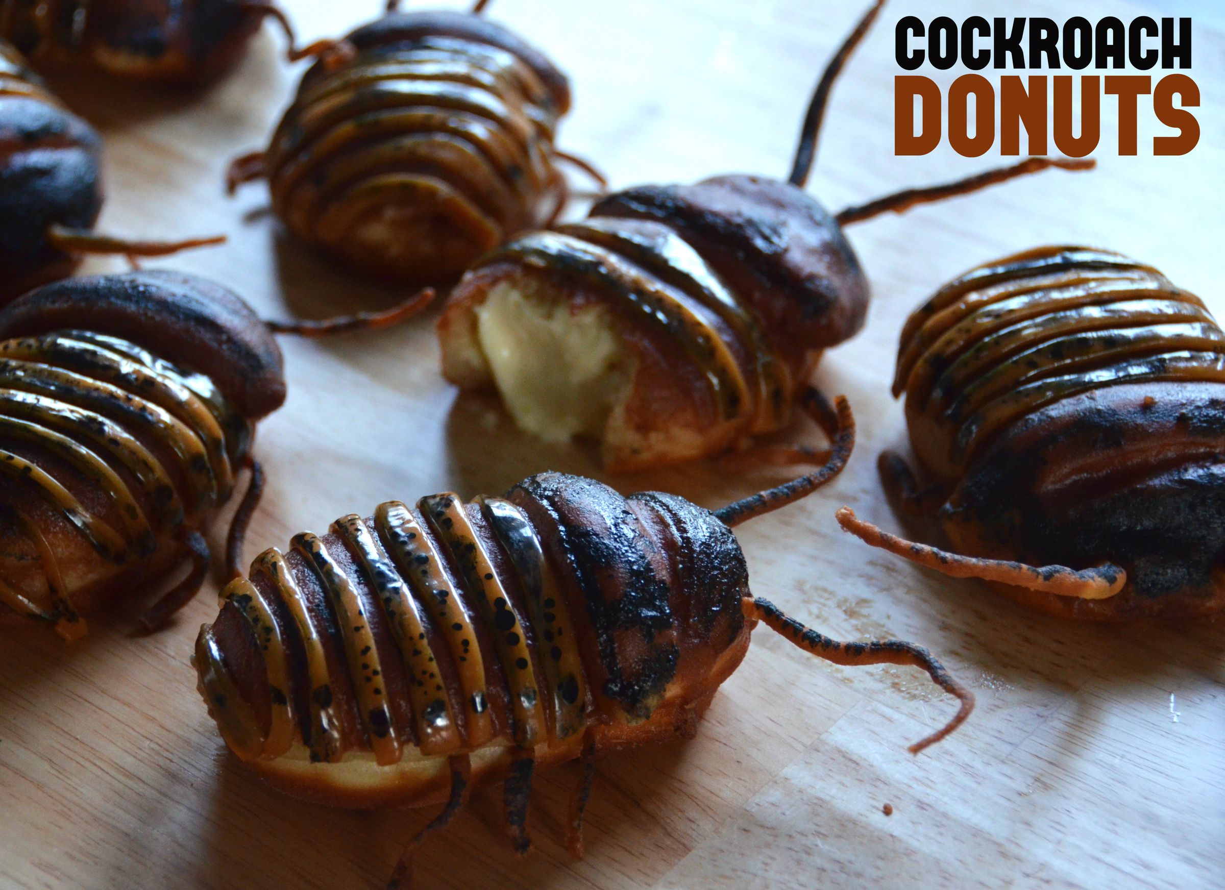 Cockroach Donuts (Boston Cream) : 9 Steps (with Pictures) - Instructables