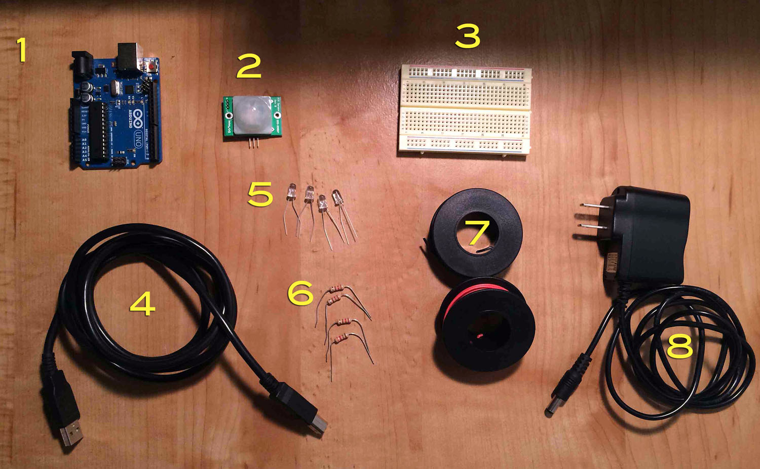 Motion Activated LEDs : 8 Steps - Instructables