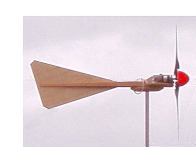 Portable 12 Volt 17 Watt Wind Generator With Automatic Furling : 5 ...