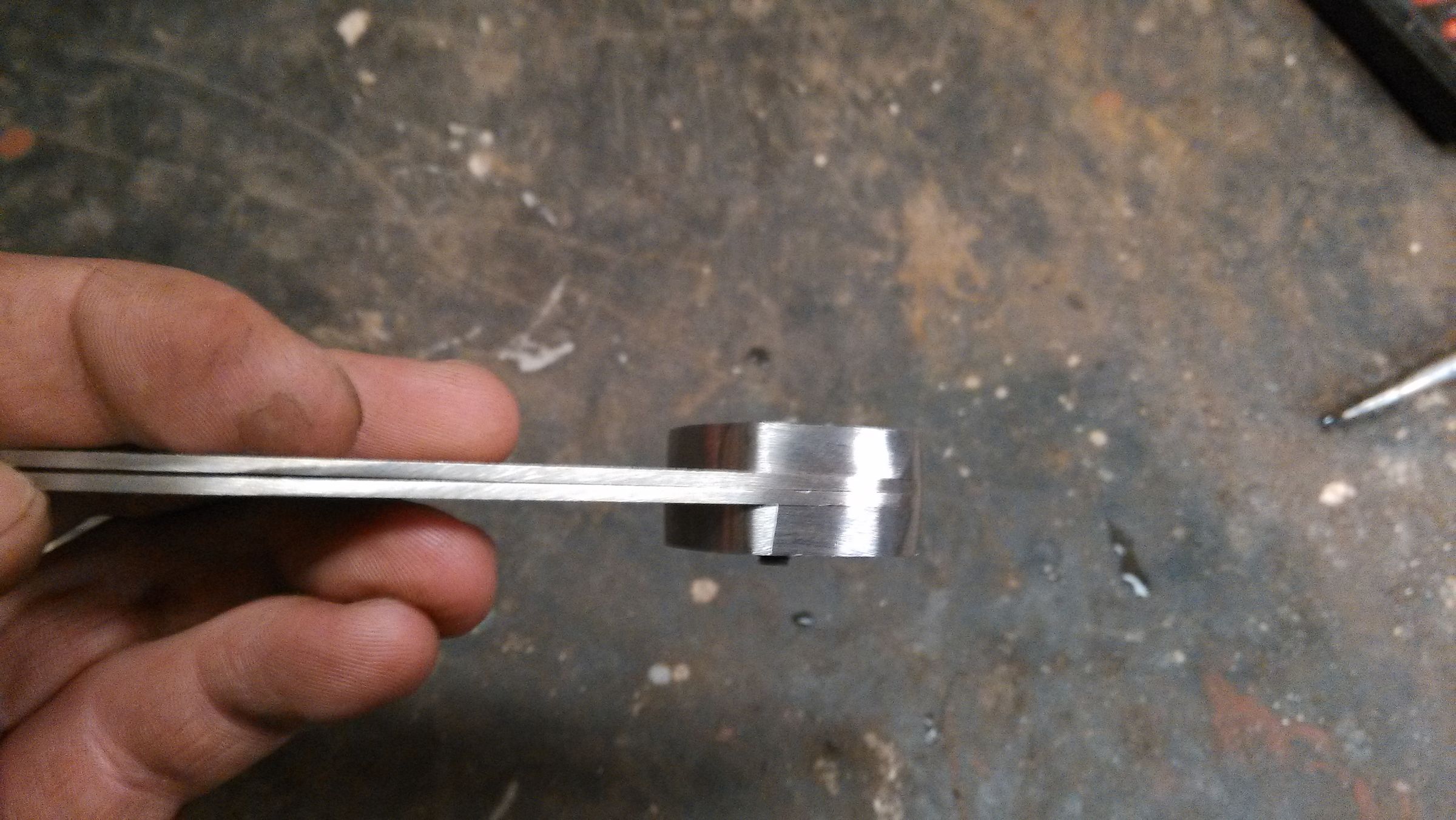 DIY Folding Knife With Button Lock : 11 Steps (with Pictures ...
