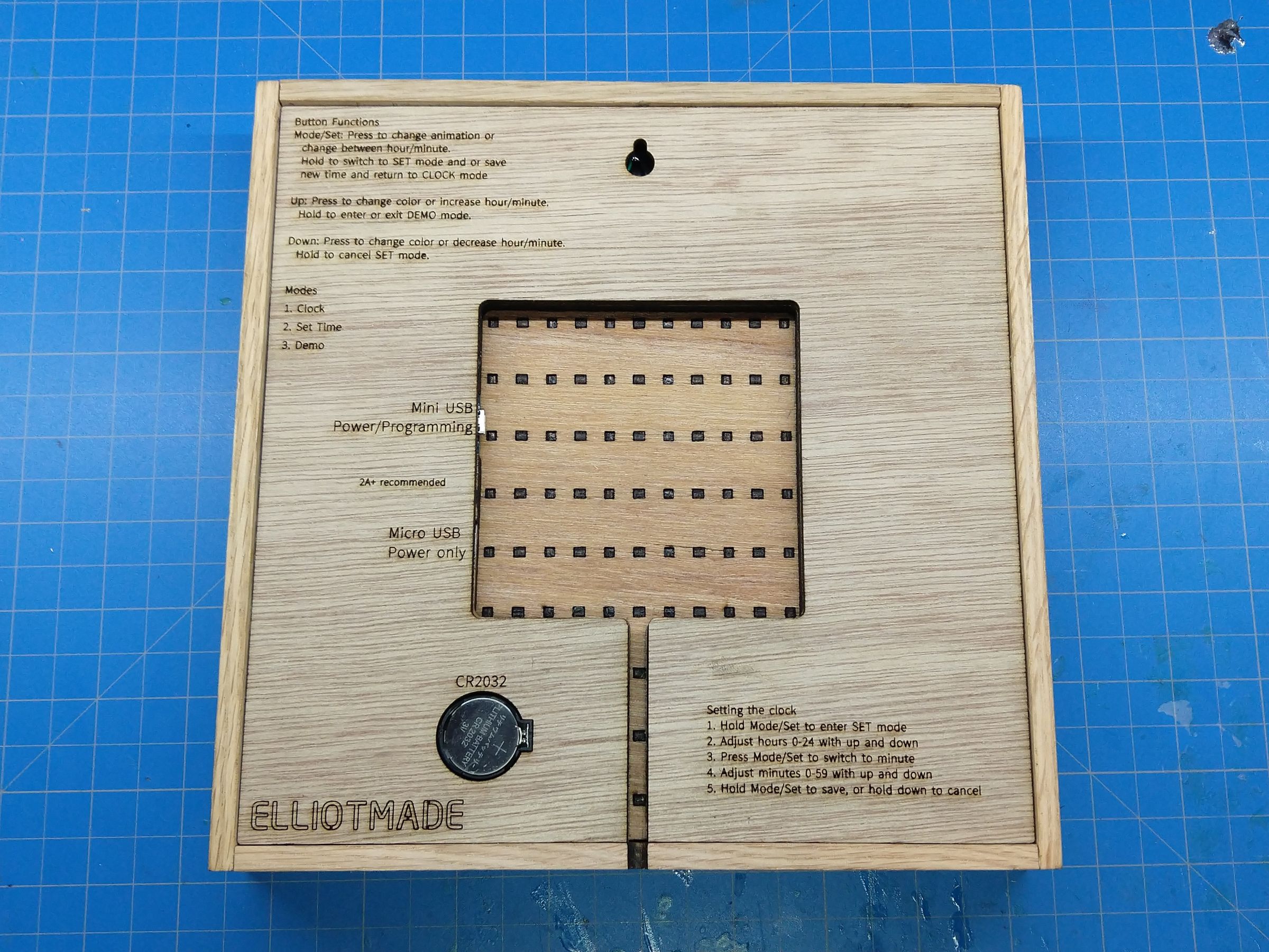 Word Clock : 21 Steps (with Pictures) - Instructables