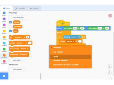 How to Code a Snake Game on Scratch : 15 Steps (with Pictures ...