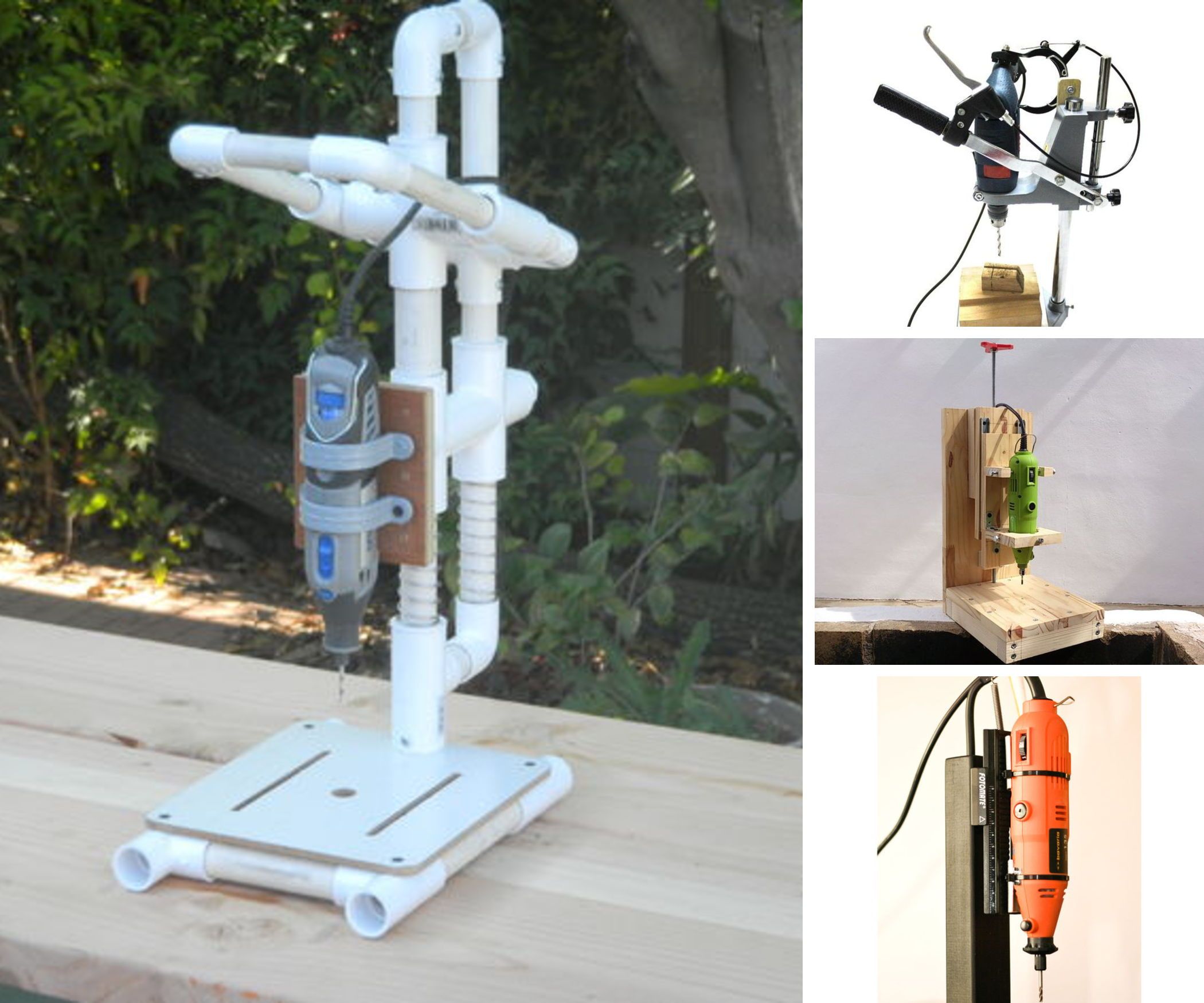 Top 5 DIY Dremel Drill Presses - Instructables