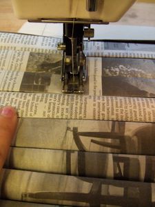 Sew a Newspaper Dress : 20 Steps (with Pictures) - Instructables