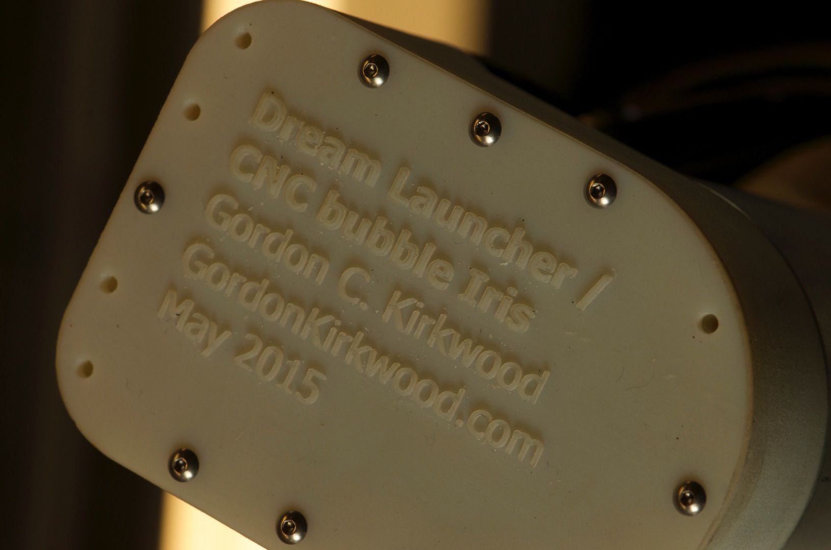 The CNC Bubble Iris: a Computer Controlled Giant Bubble Machine : 19 ...