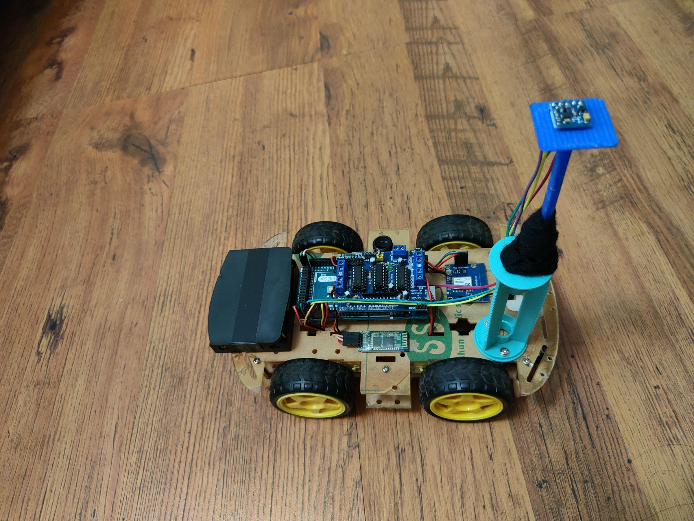 How to Build a GPS Guided Robot : 9 Steps (with Pictures) - Instructables