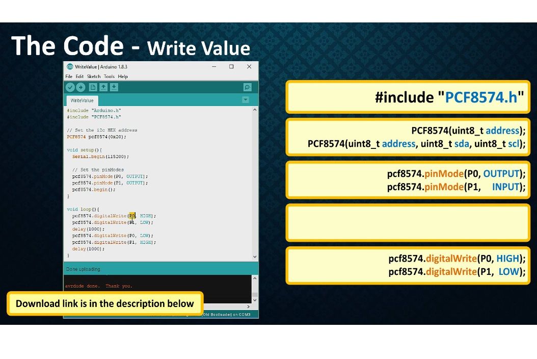 PCF8574 GPIO Extender - With Arduino and NodeMCU : 15 Steps - Instructables
