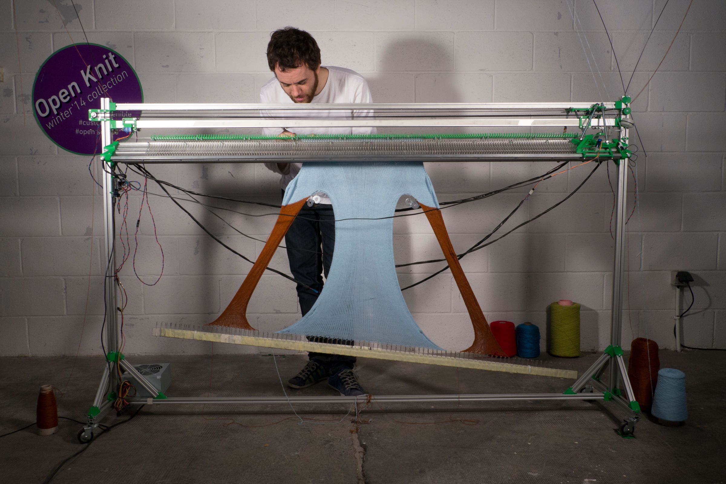 Building the OpenKnit Machine : 71 Steps (with Pictures) - Instructables