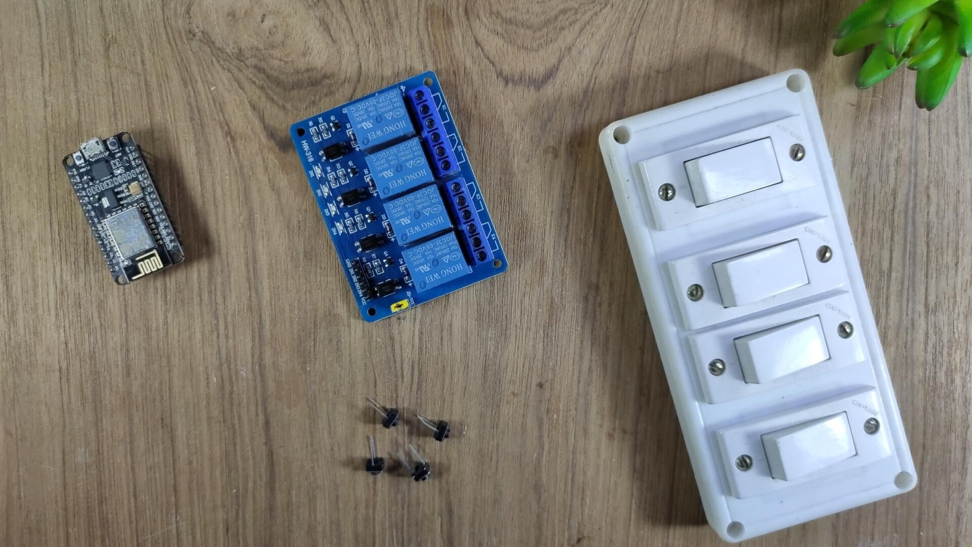 ESP8266 Home Automation Project Using NodeMCU and New Blynk App | IoT ...