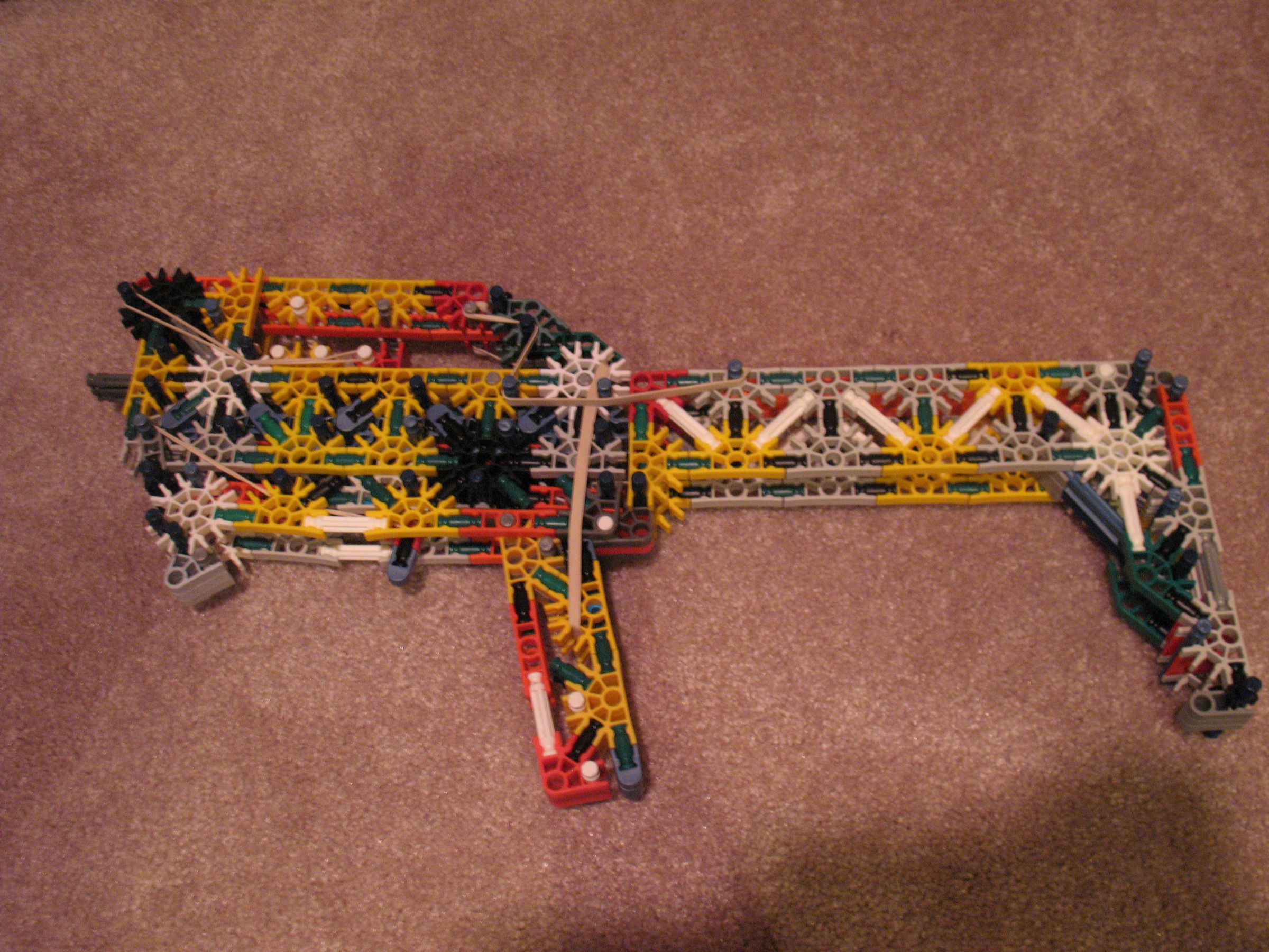 Knex Magpul FMG-9 (Foldable Machine Gun) - Instructables