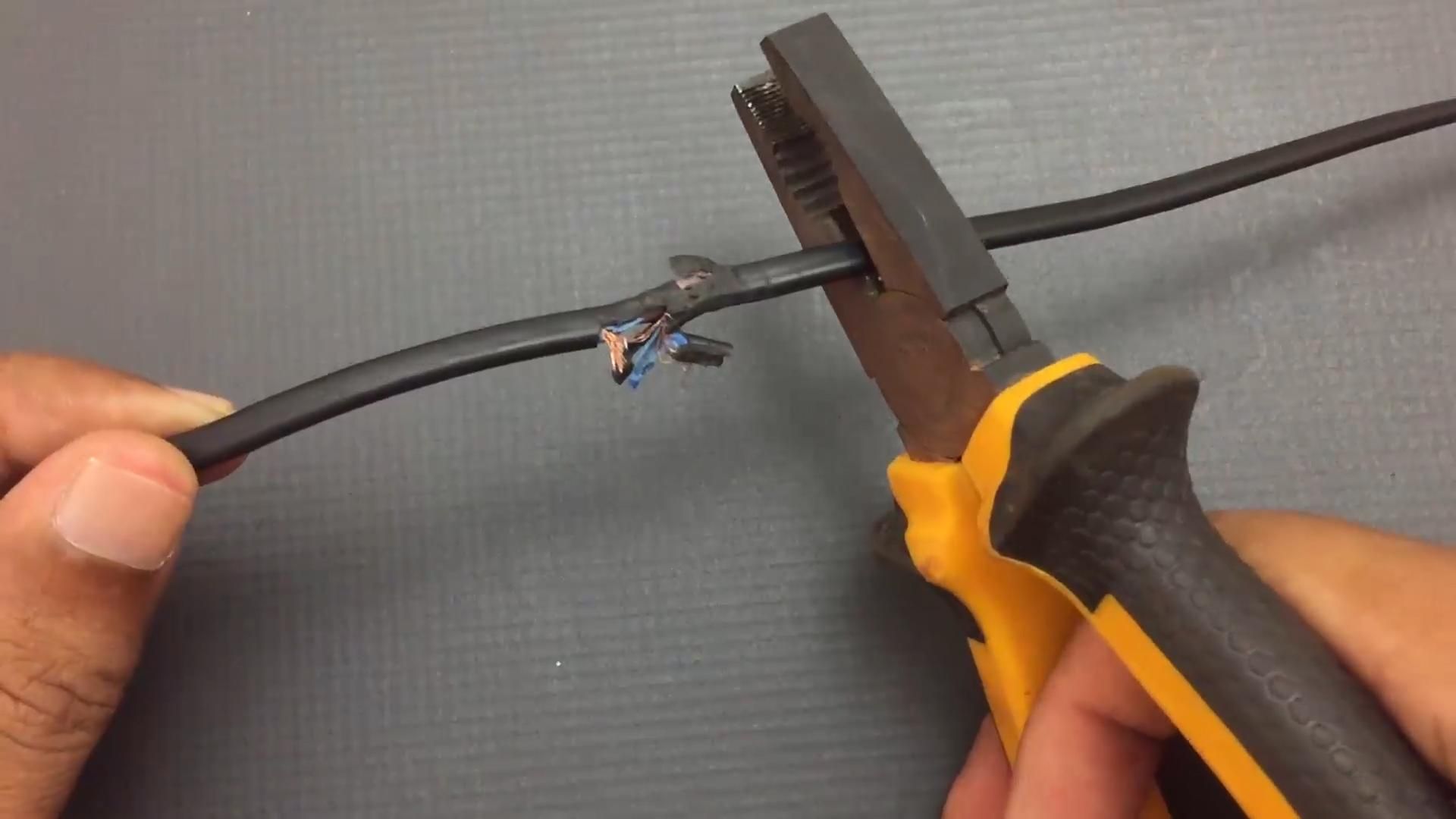 How to Fix a Wire or Cord That Has Been Cut or Damaged | With Minimum ...