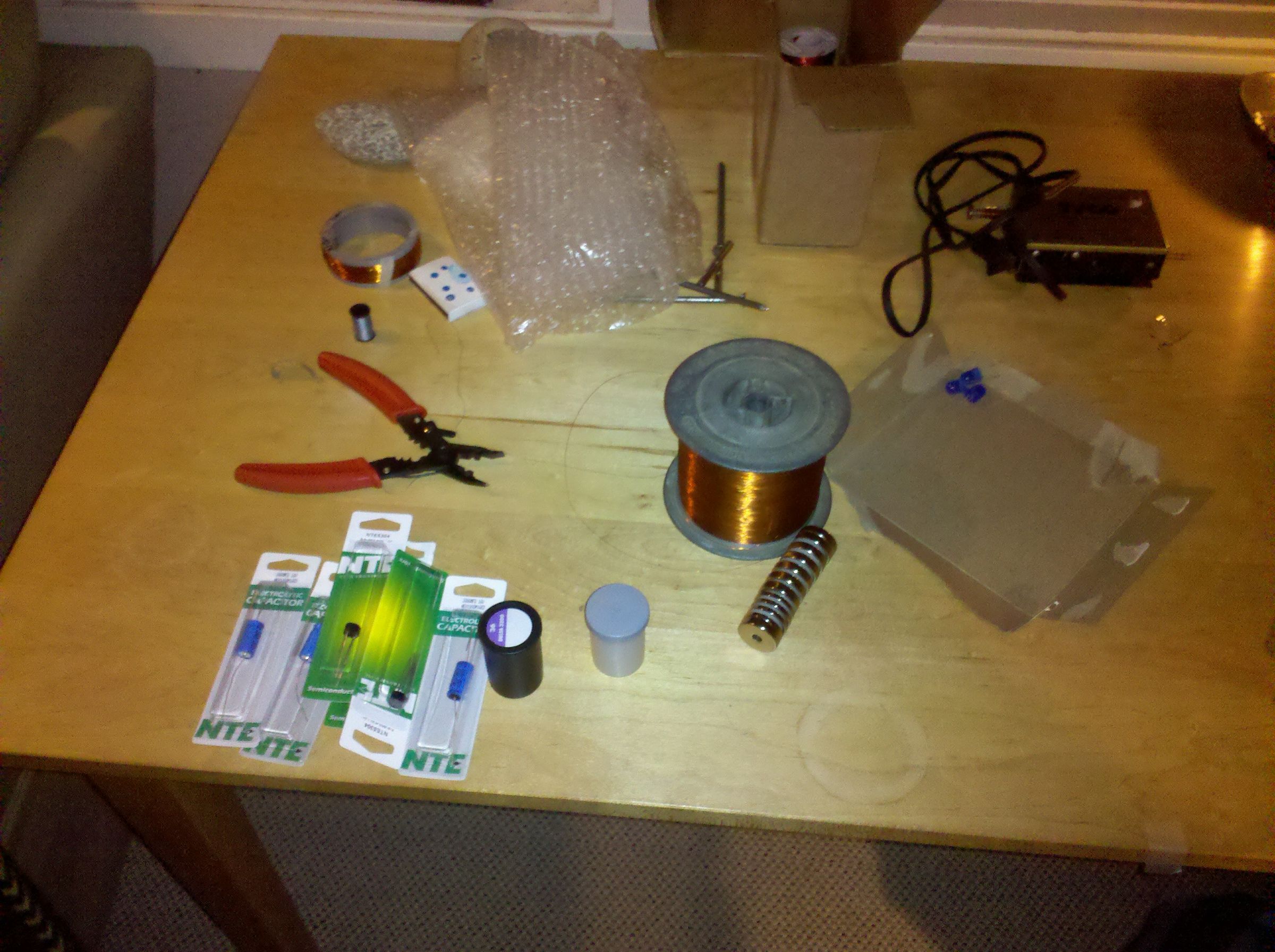 Make Your Own Simple "shaky" Generator to Light an LED : 5 Steps ...