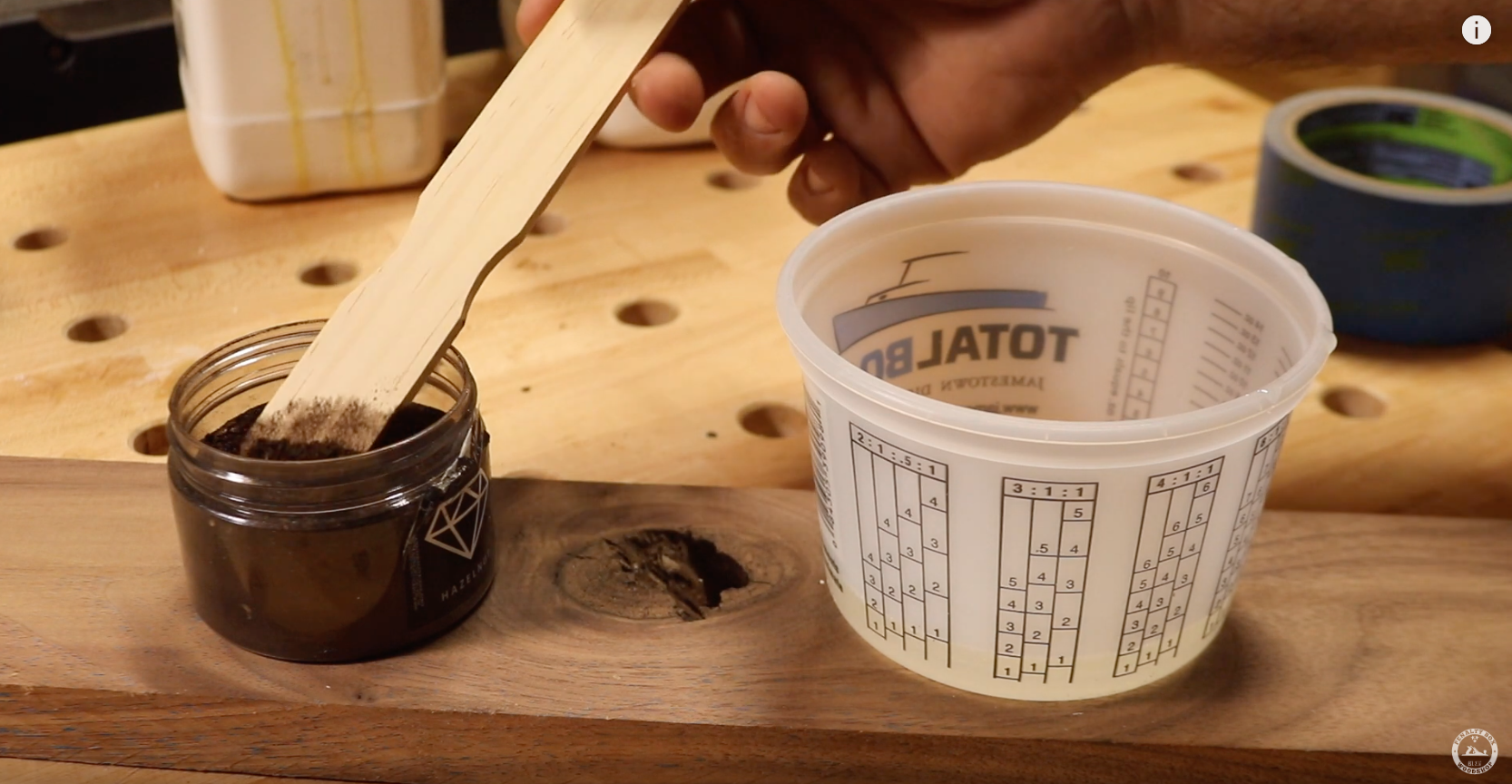 How to Fill Knots and Voids With Epoxy Resin : 5 Steps (with Pictures ...