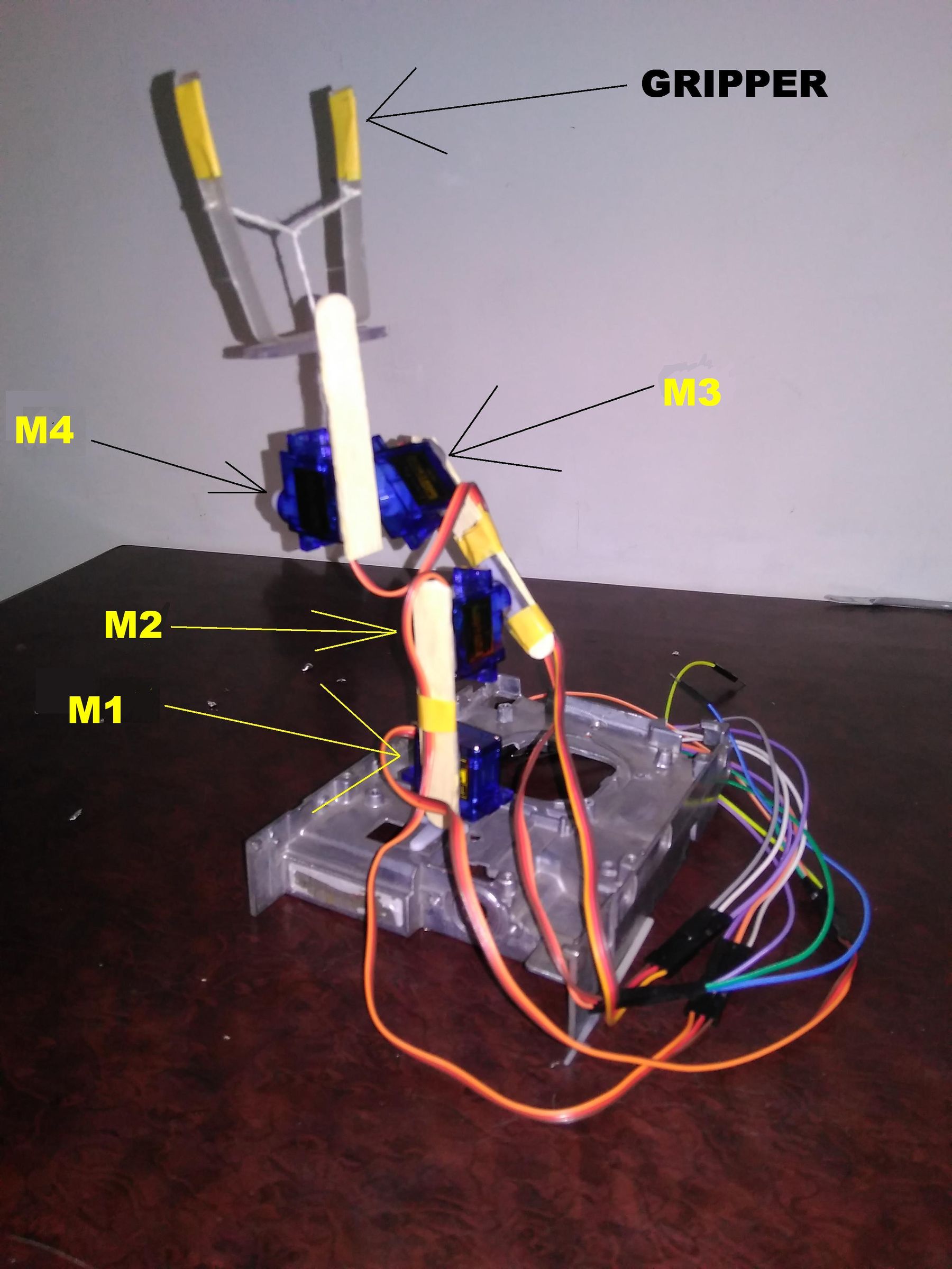Servo Robotic Arm Arduino Based : 4 Steps - Instructables