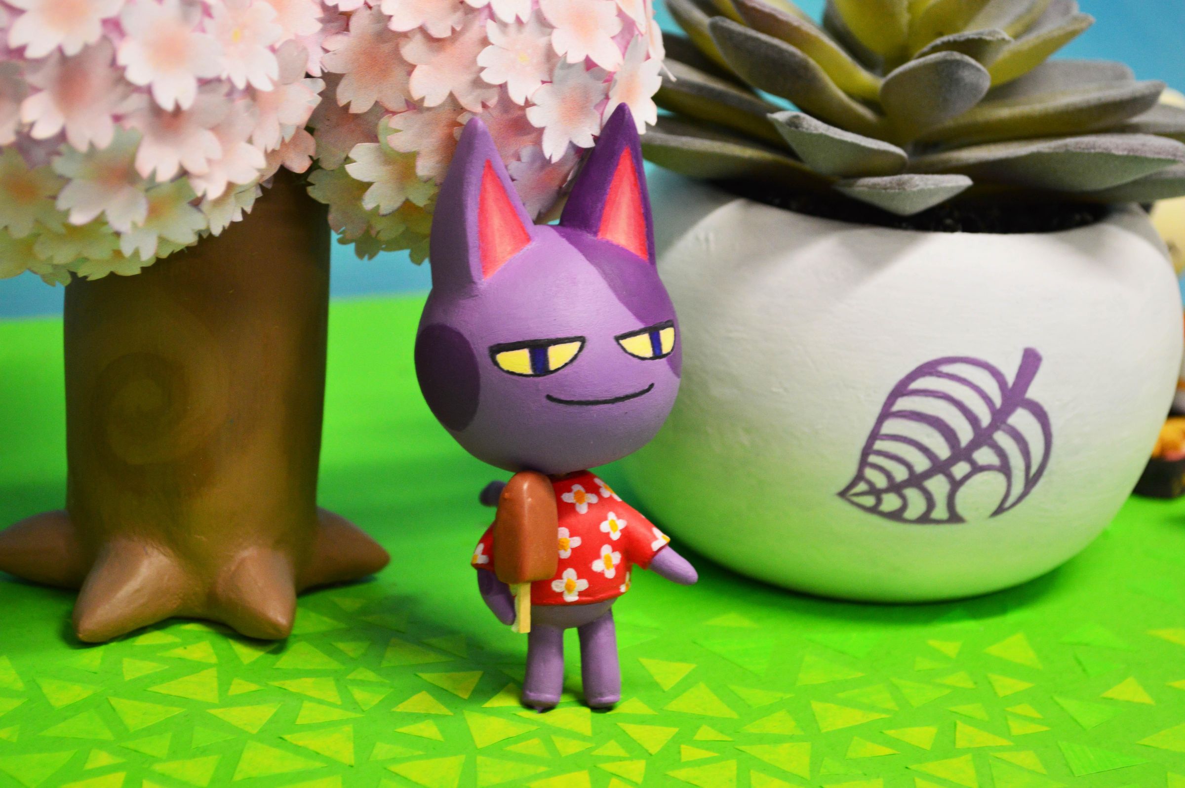 Sculpt an Animal Crossing Figure With Air Dry Clay : Bob the First ...