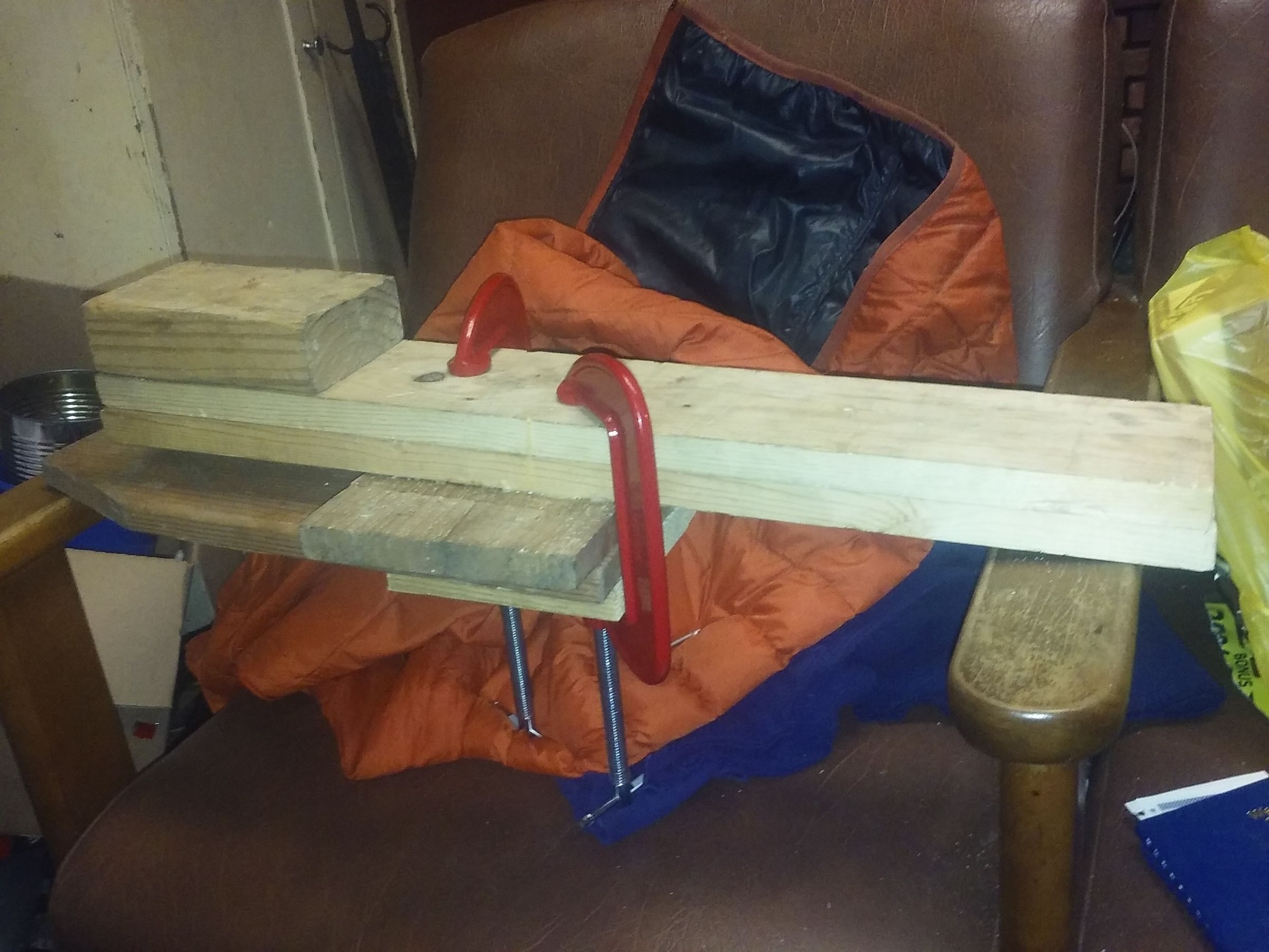 Homemade Rifle Shooting Rest