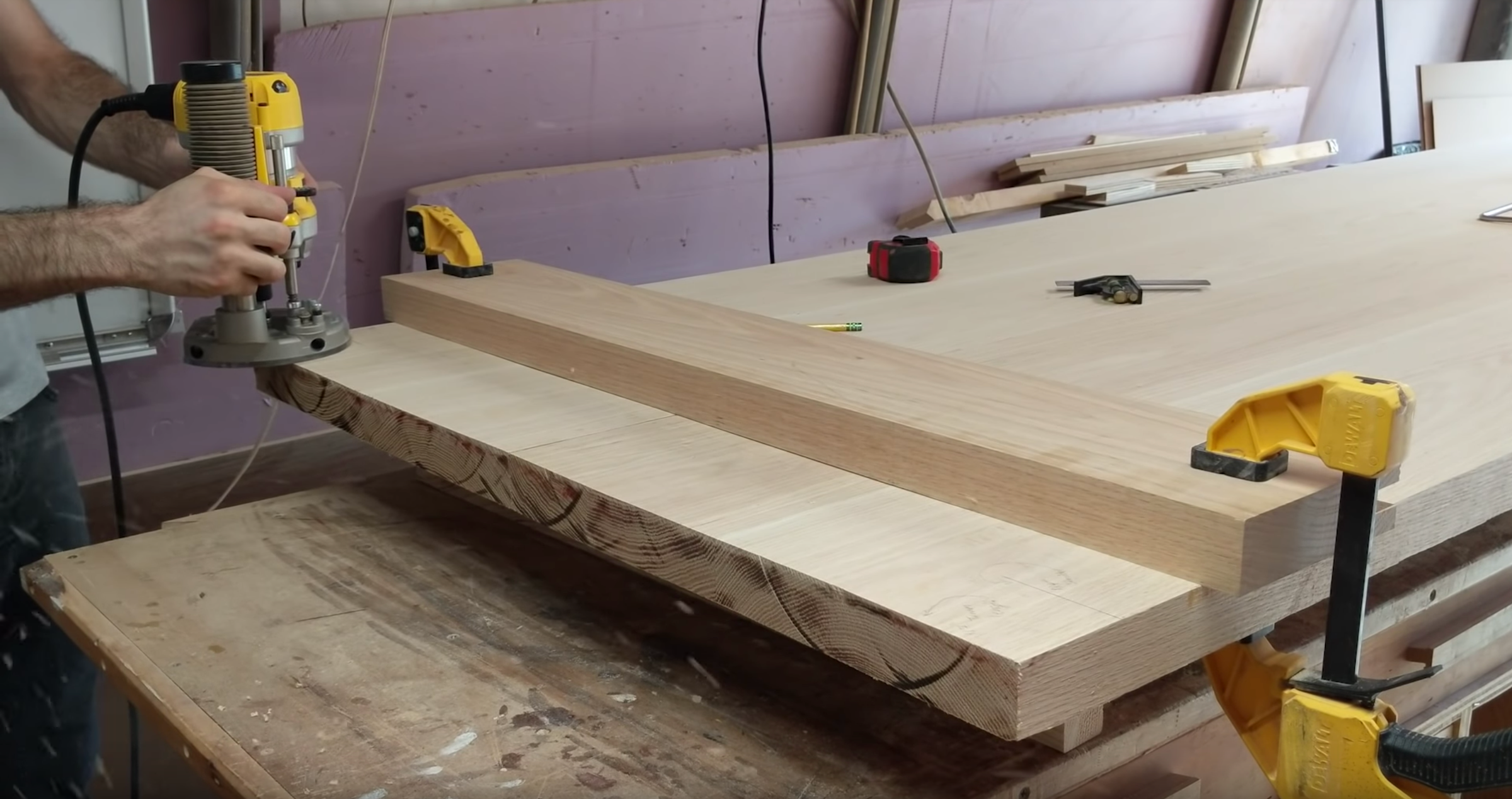 Make a Conference Table & How to Cut Breadboard Ends : 16 Steps (with ...