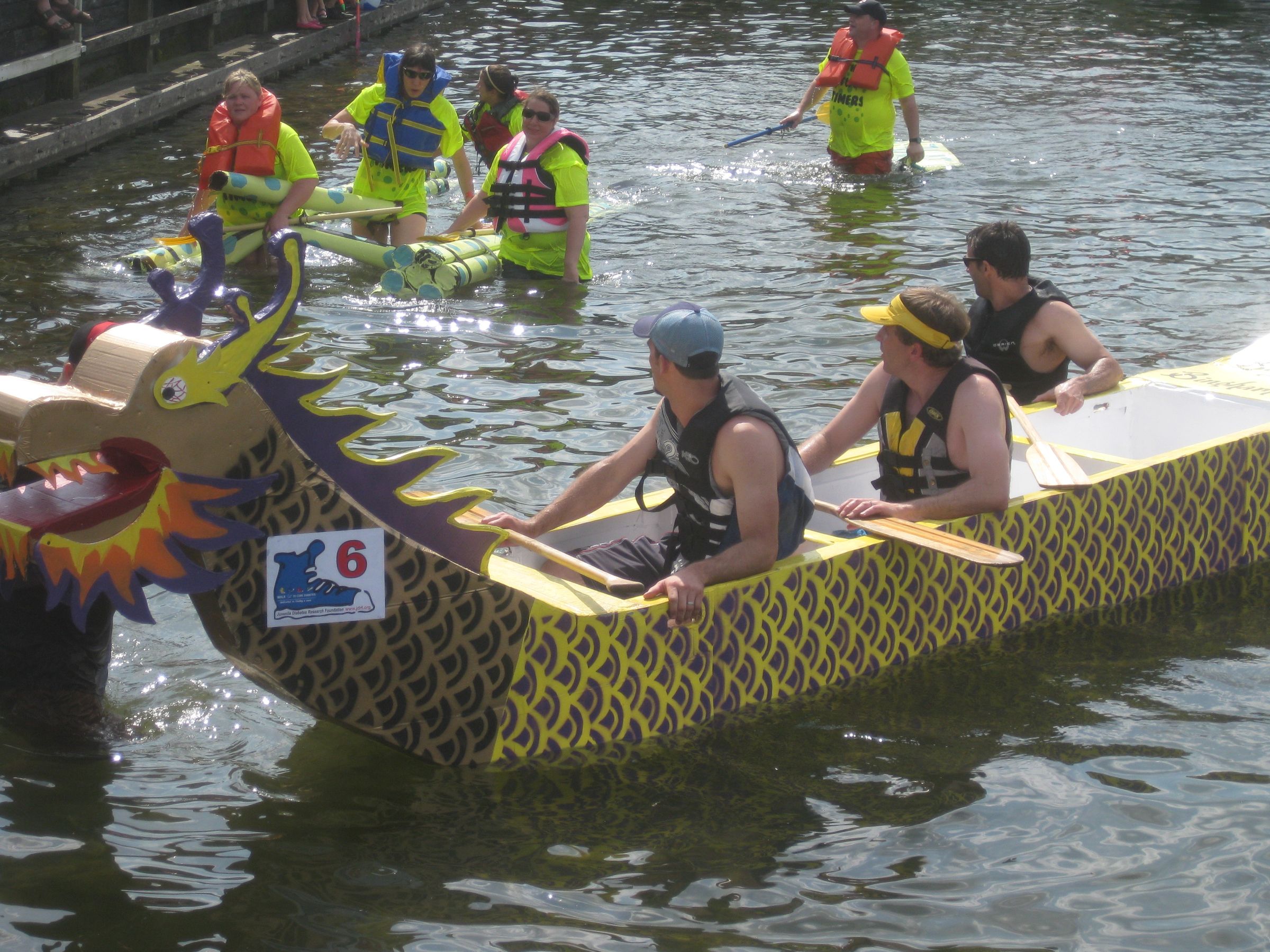 Make a Cardboard Dragon Boat! : 7 Steps (with Pictures) - Instructables
