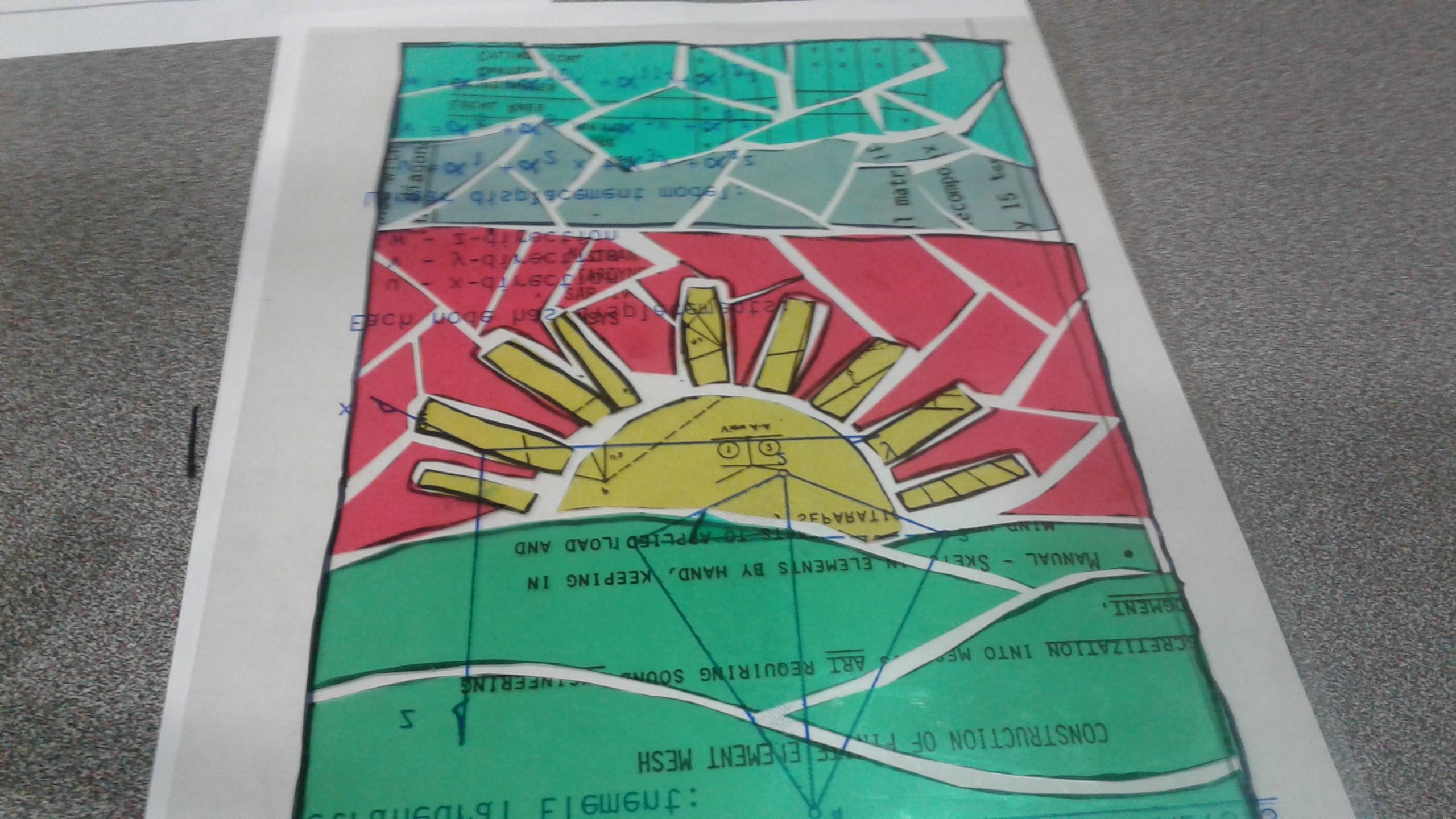 Plastic Sheet Stained Glass Mosaic : 10 Steps - Instructables