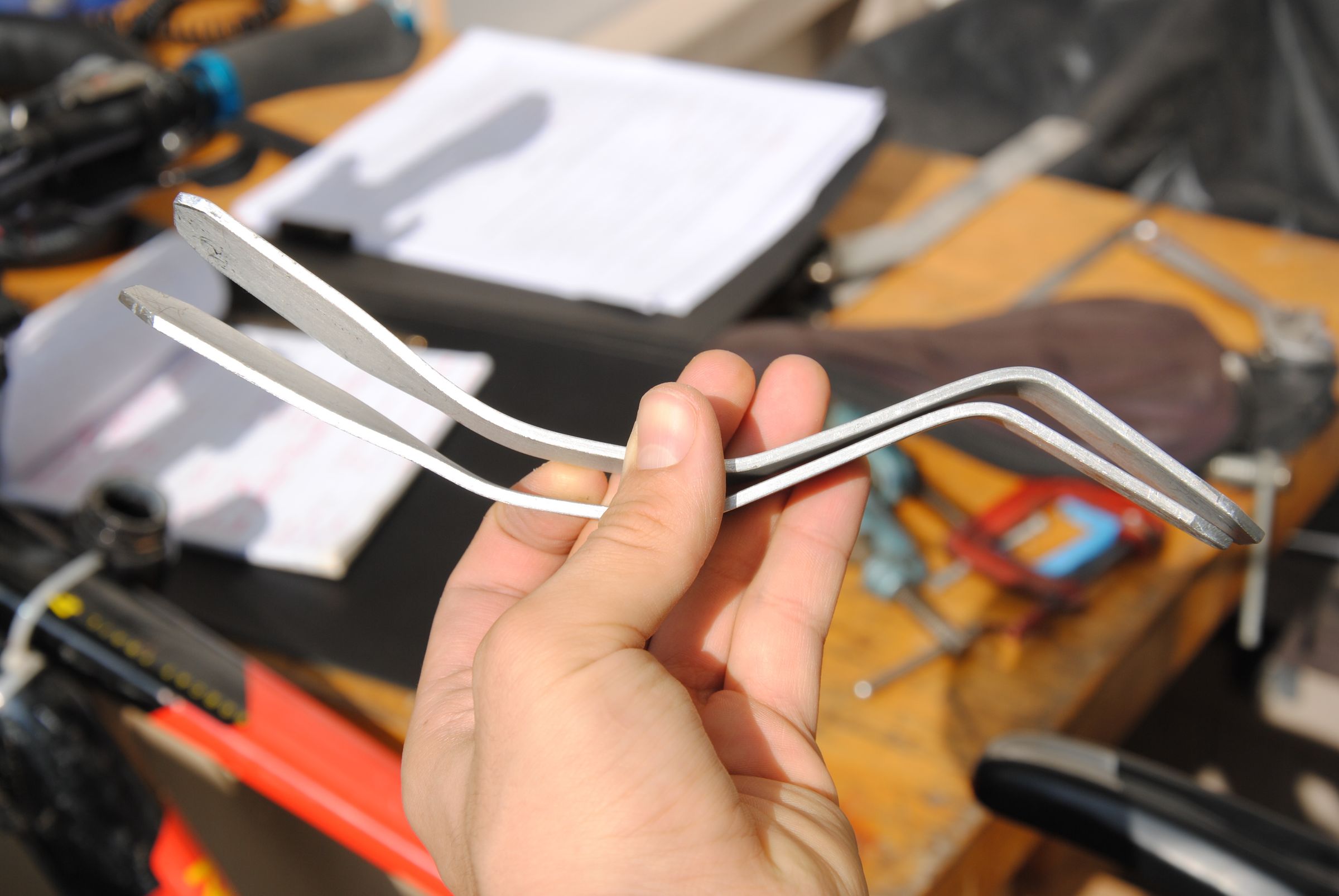 DIY Bike Rear Rack With a MAGNETIC U-lock Mount! (no Welding) : 16 ...