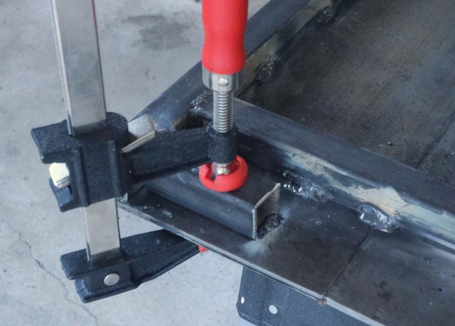 Fold-Down Welding Table for Small Workspaces : 16 Steps (with Pictures ...