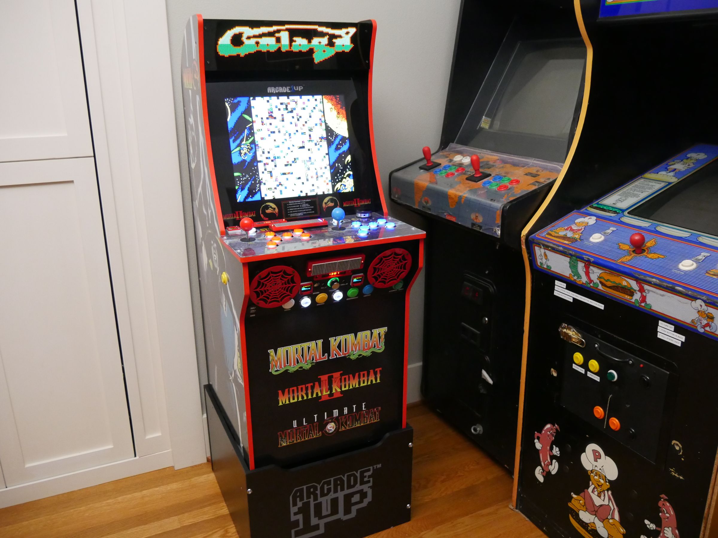 Arcade1Up Mod With LED Marquee and Sub-Displays : 9 Steps (with ...