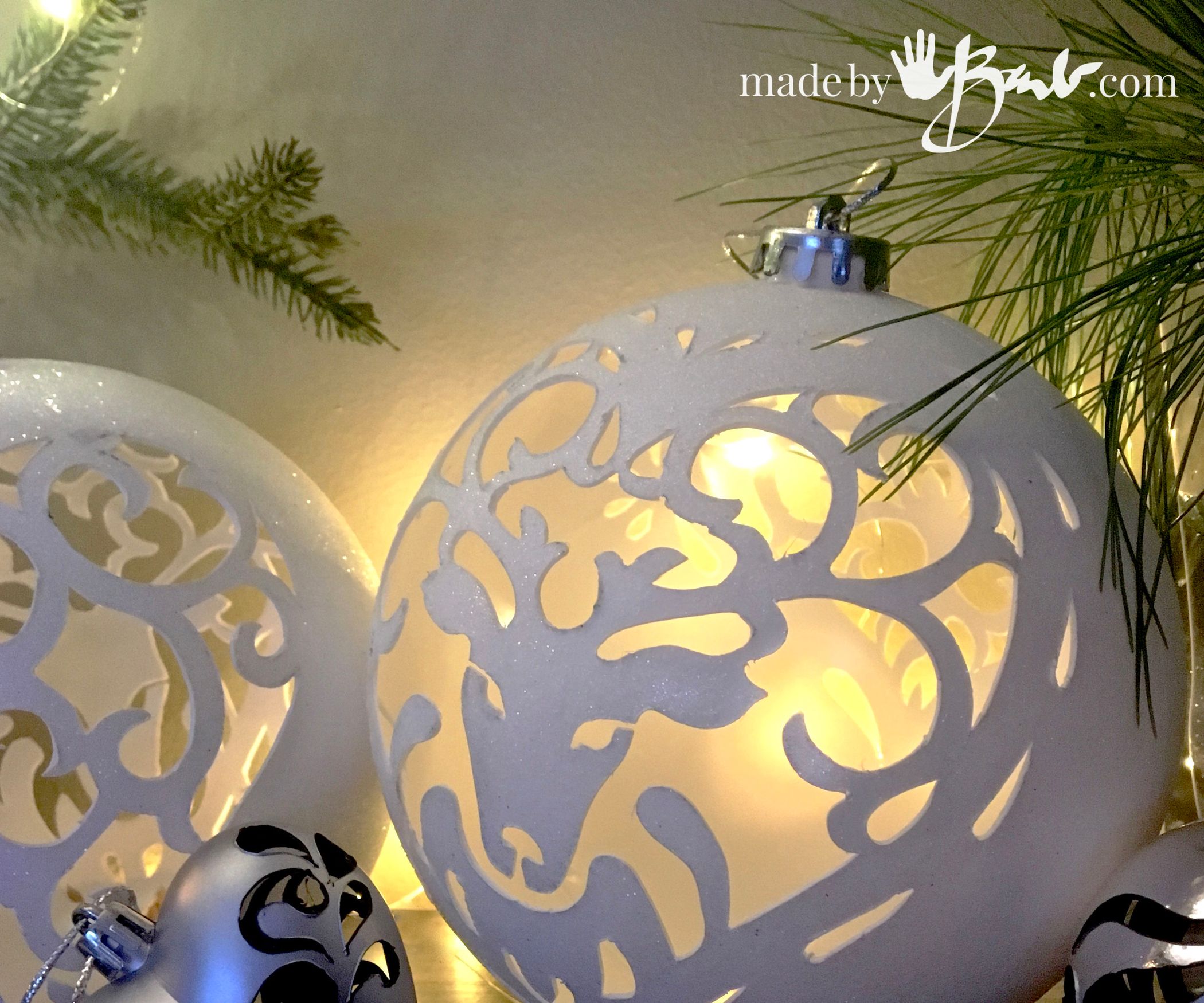 Hand Cut Filigree Christmas Ornaments : 6 Steps (with Pictures ...