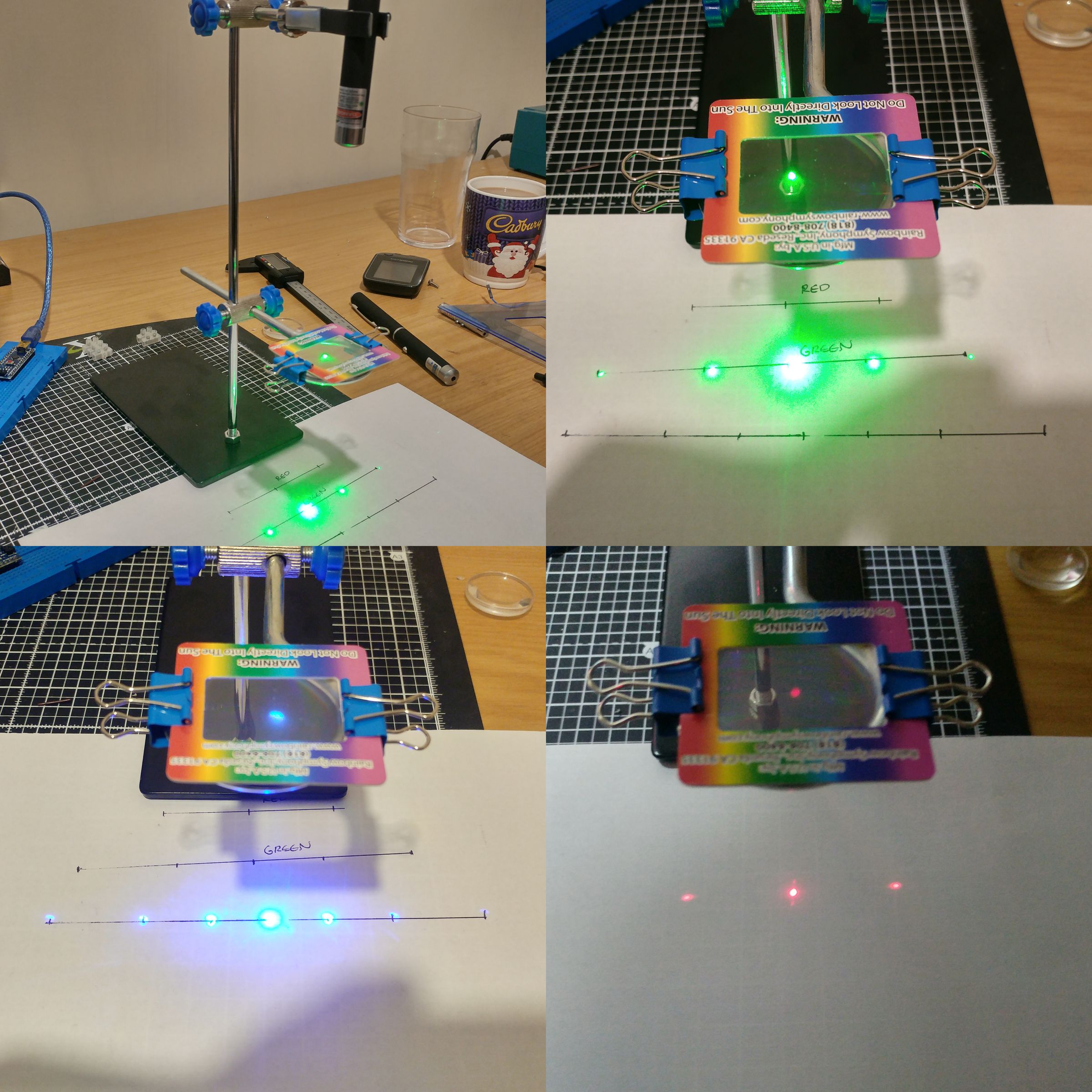 Measuring Laser Wavelengths : 4 Steps (with Pictures) - Instructables