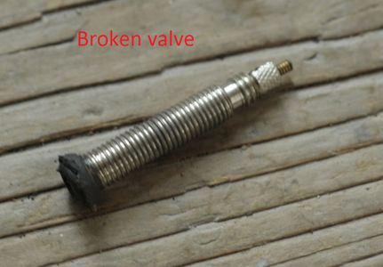 How to Fix a Detached Valve From the Inner Tube : 5 Steps (with ...