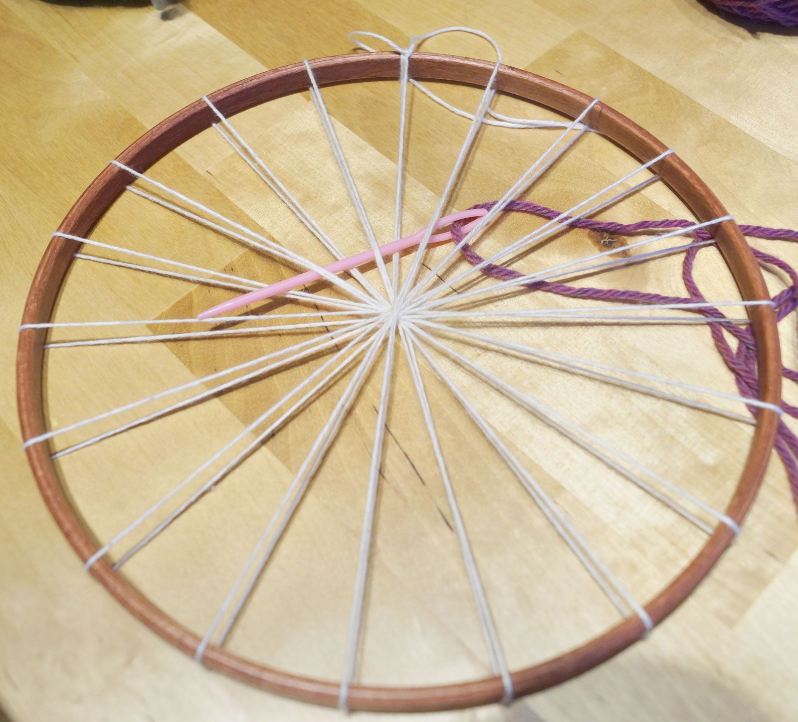 Woven Hoop Art : 9 Steps (with Pictures) - Instructables