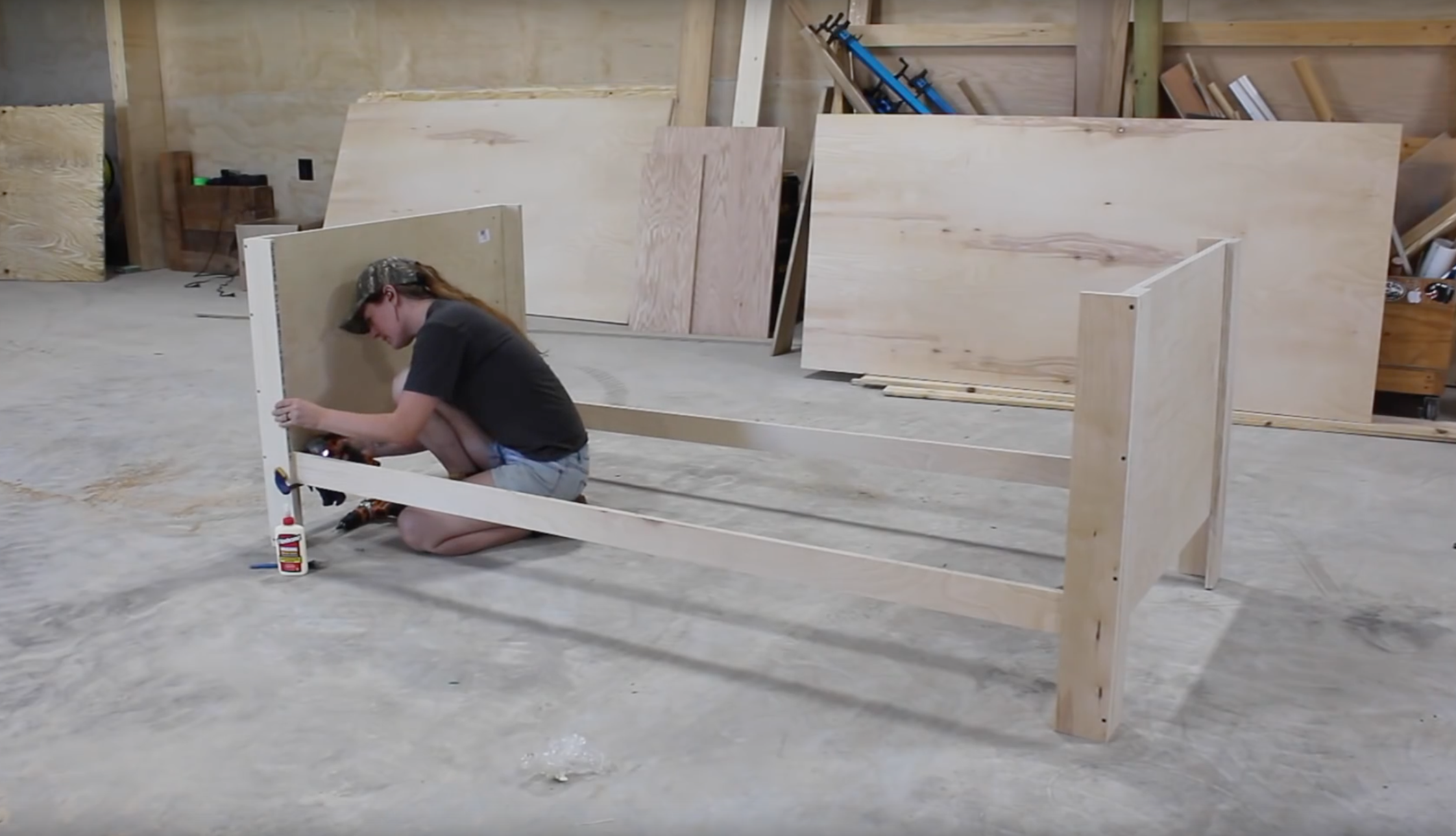The Ultimate Plywood Workbench (plus Shop Storage Solutions) : 16 Steps ...