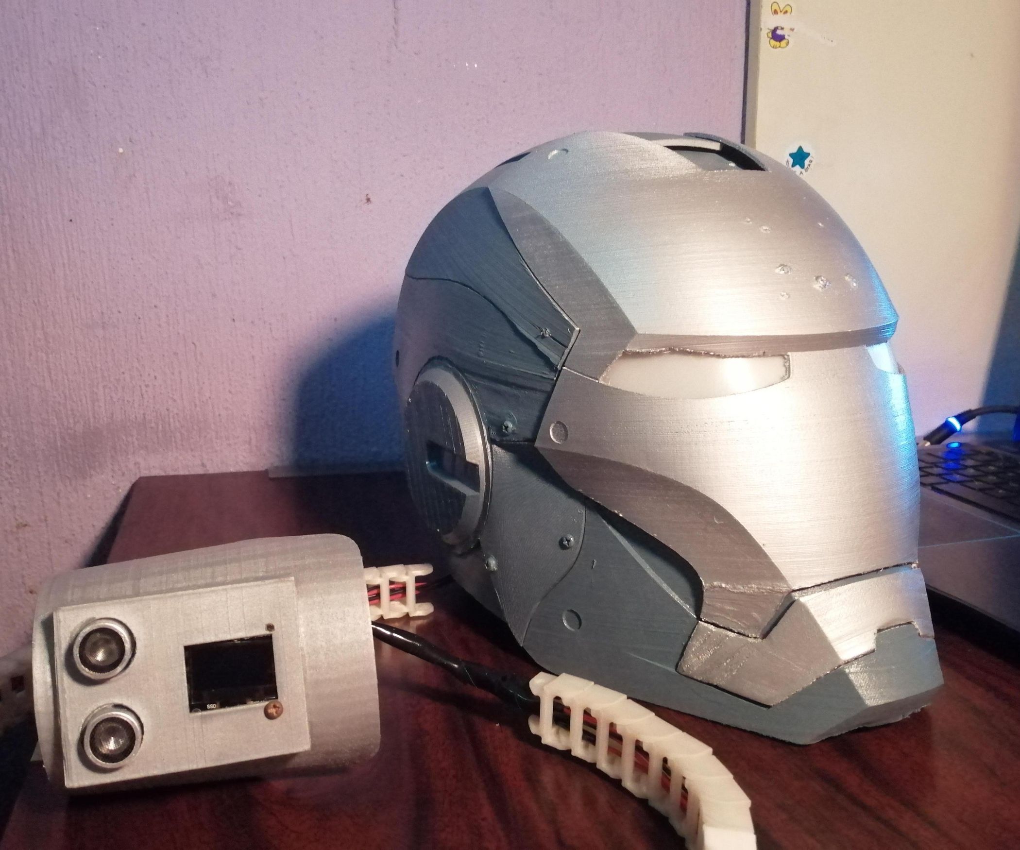 Iron Man Mark II Helmet : 4 Steps - Instructables