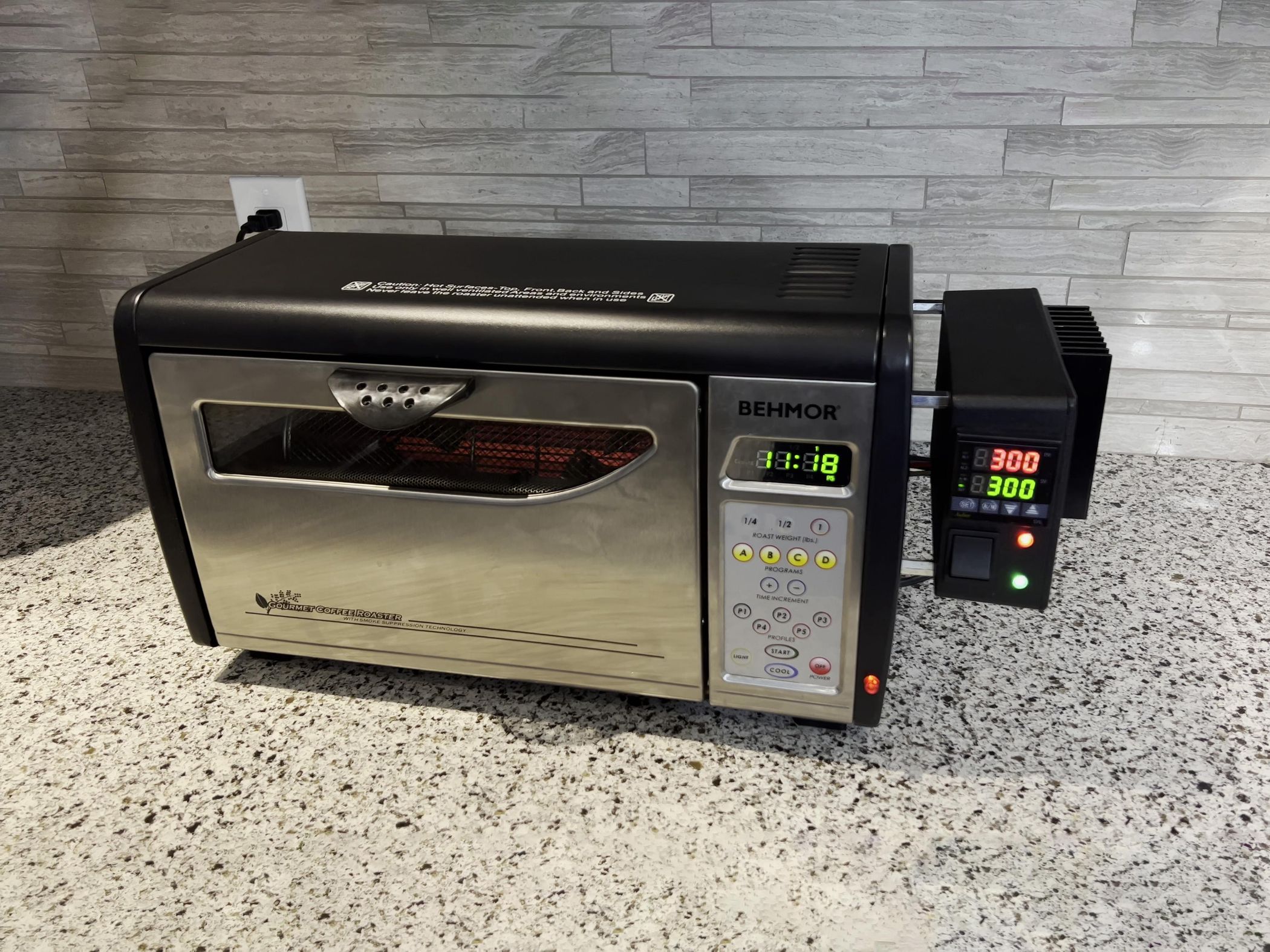Behmor 1600 Coffee Roaster PID Temperature Controller : 7 Steps (with ...