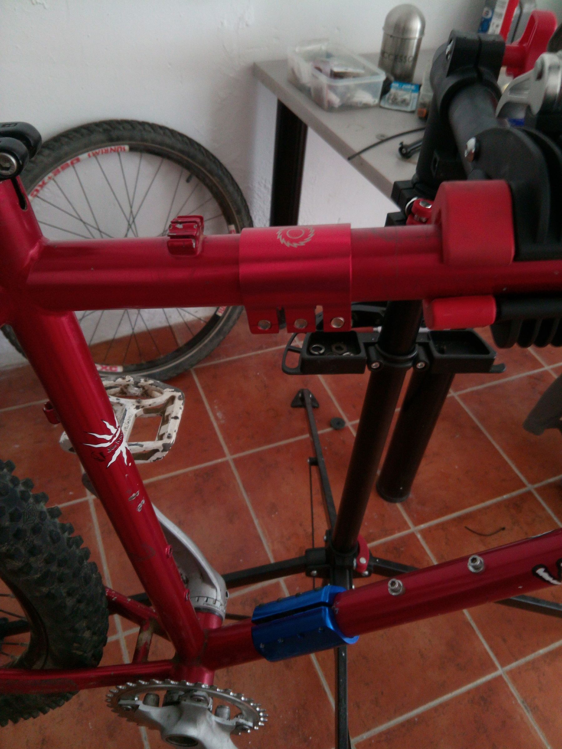 Split Bicycle Frame for Travelling : 4 Steps (with Pictures ...