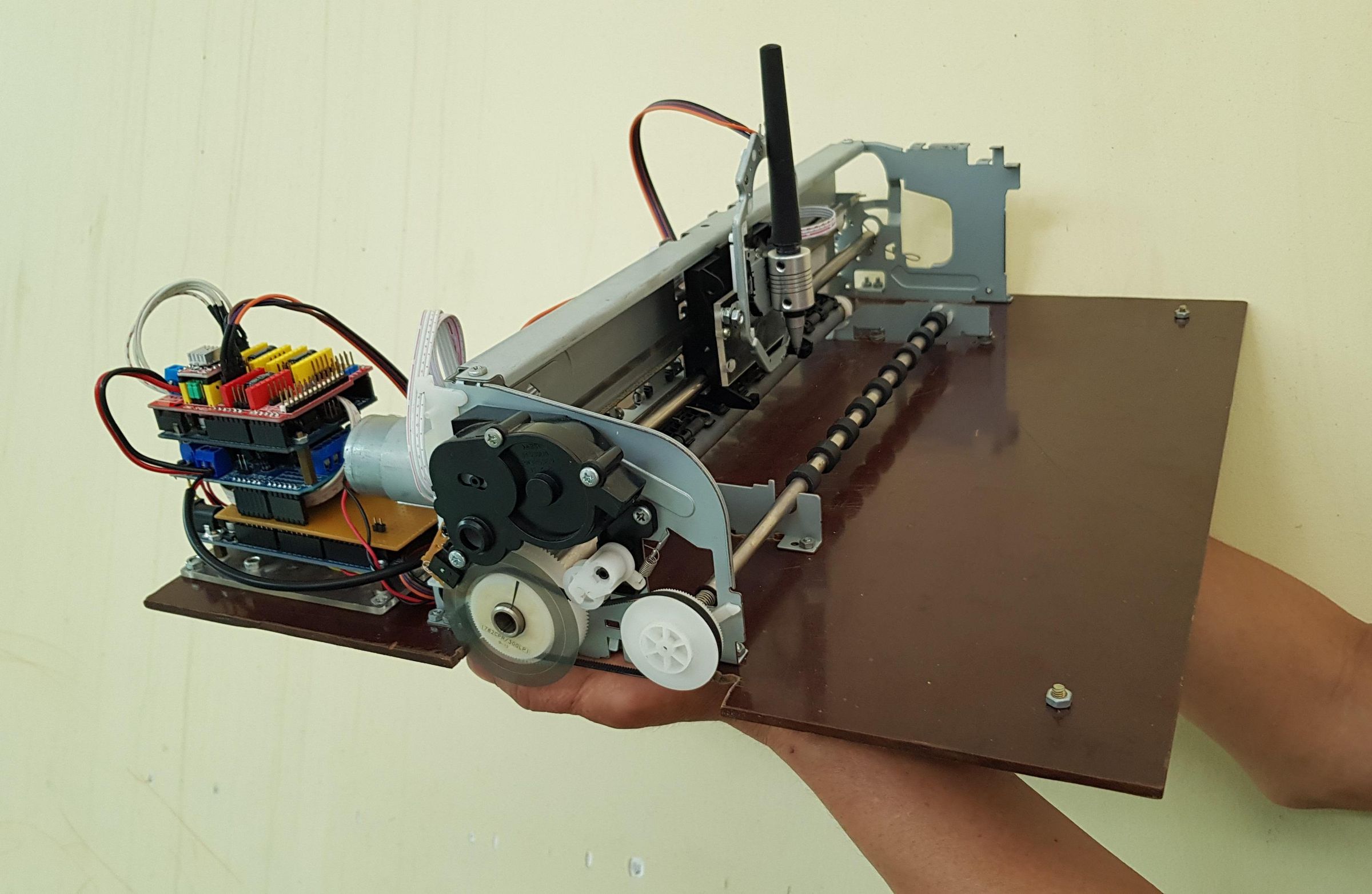 3 AXIS CNC PLOTTER FROM DC MOTORS AND OPTICAL ENCODERS : 15 Steps (with ...