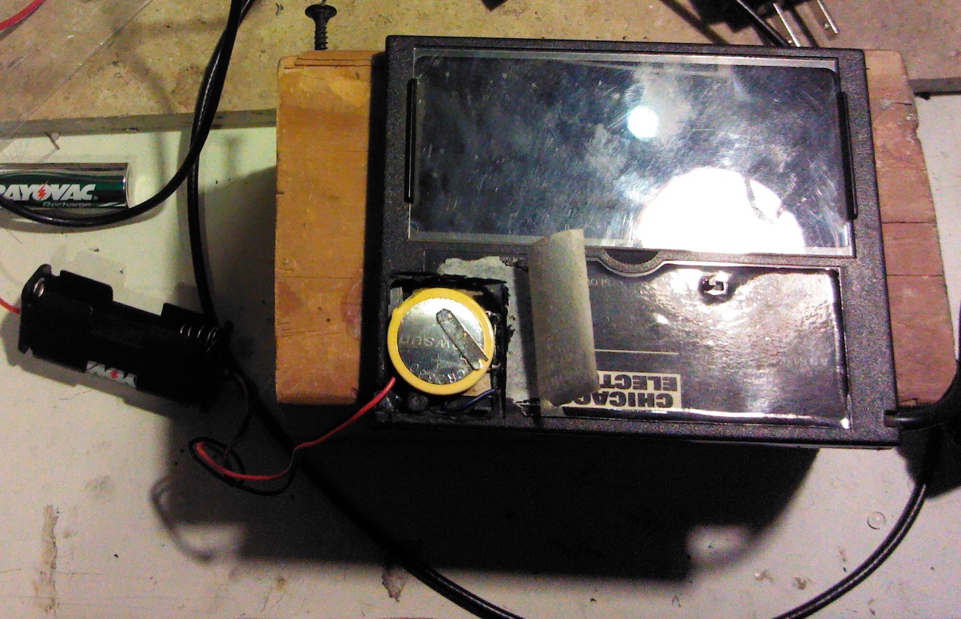 Reviving an AutoDarkening Welding Helmet : 3 Steps (with Pictures ...