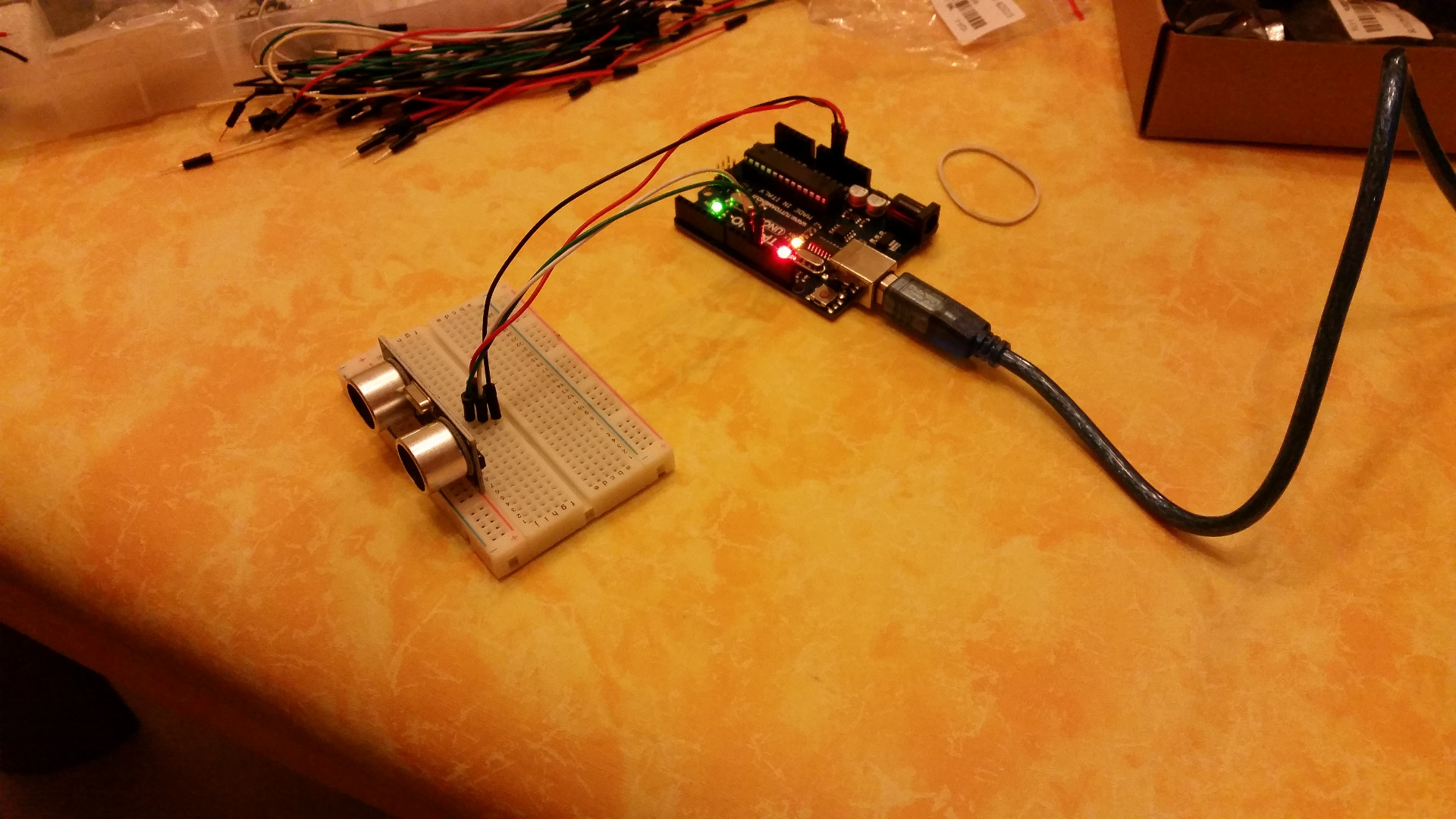 Ultrasonic Range Detector Using Arduino and the SR04 Ultrasonic Sensor ...