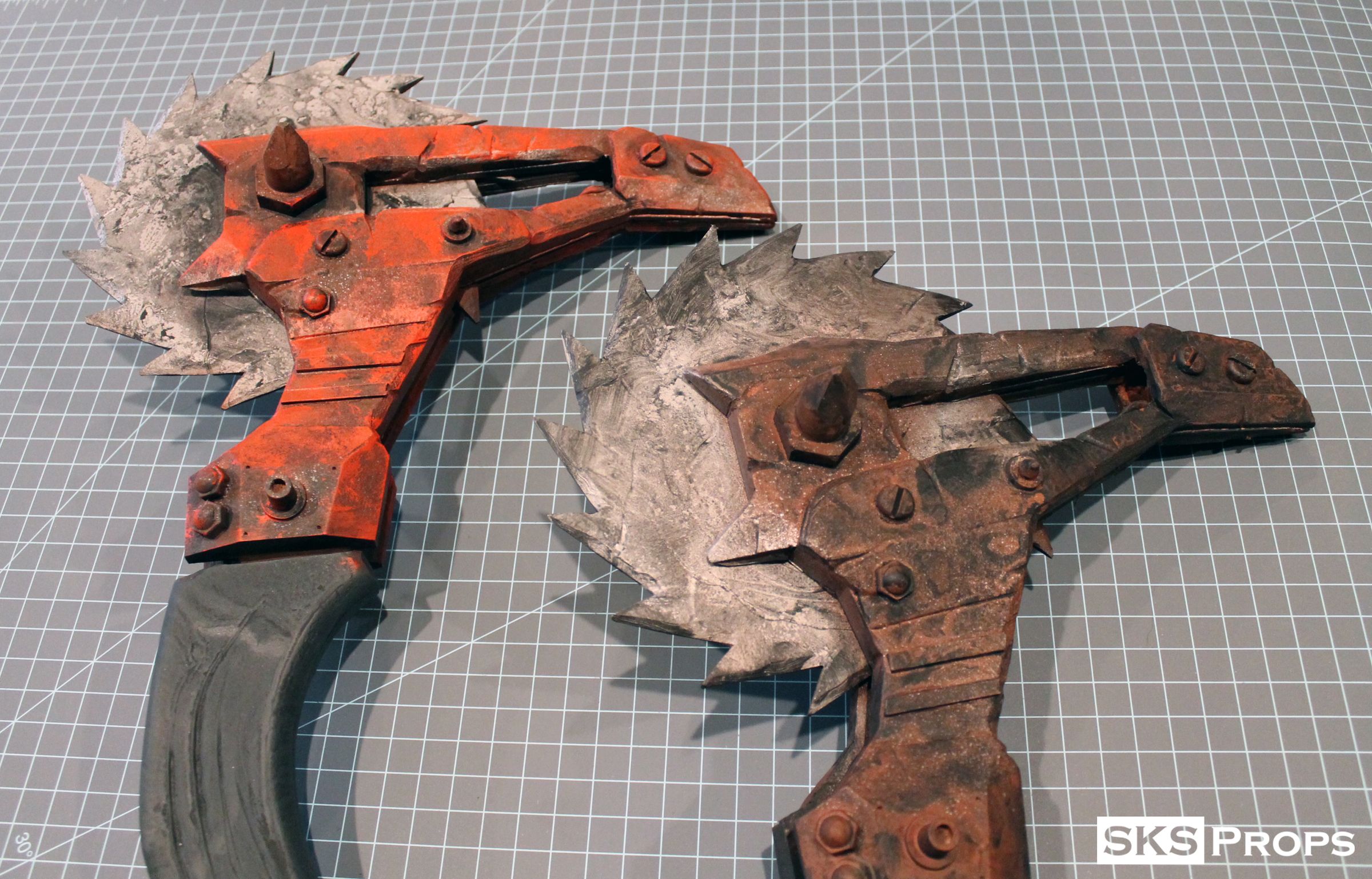 Borderlands - Krieg's Buzzaxe Cosplay Prop : 16 Steps (with Pictures ...