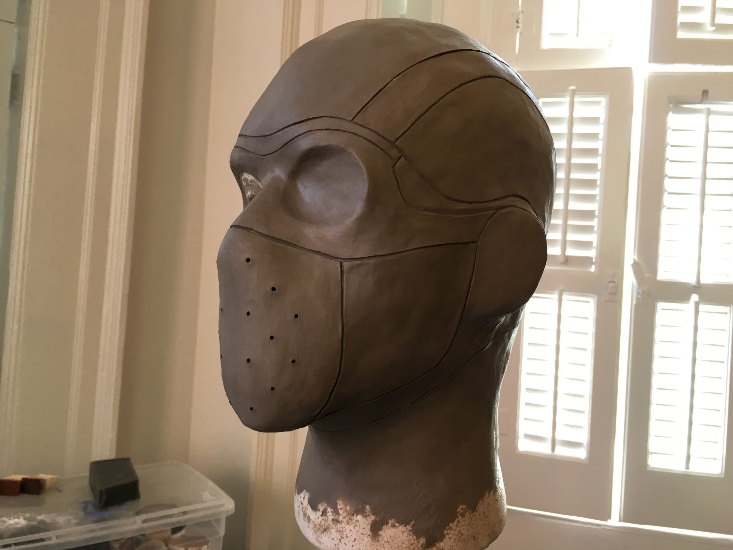 Making a DeadShot Mask for NY Comic-con 2016 : 4 Steps (with Pictures ...